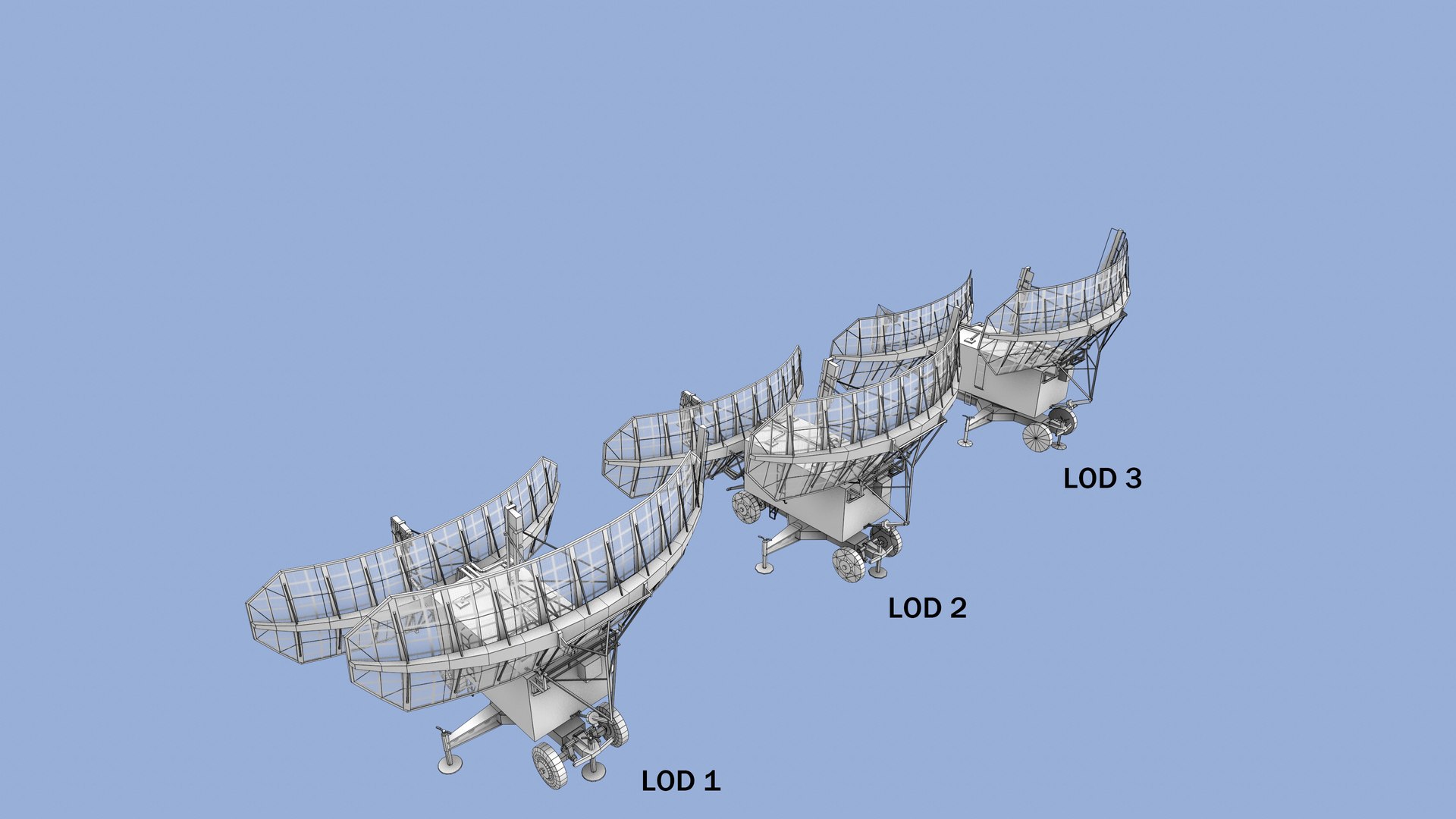 3D P35 BAR LOCK RADAR Model - TurboSquid 2000501
