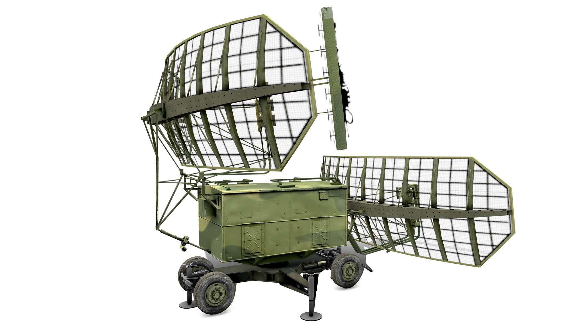 3D P35 BAR LOCK RADAR Model - TurboSquid 2000501