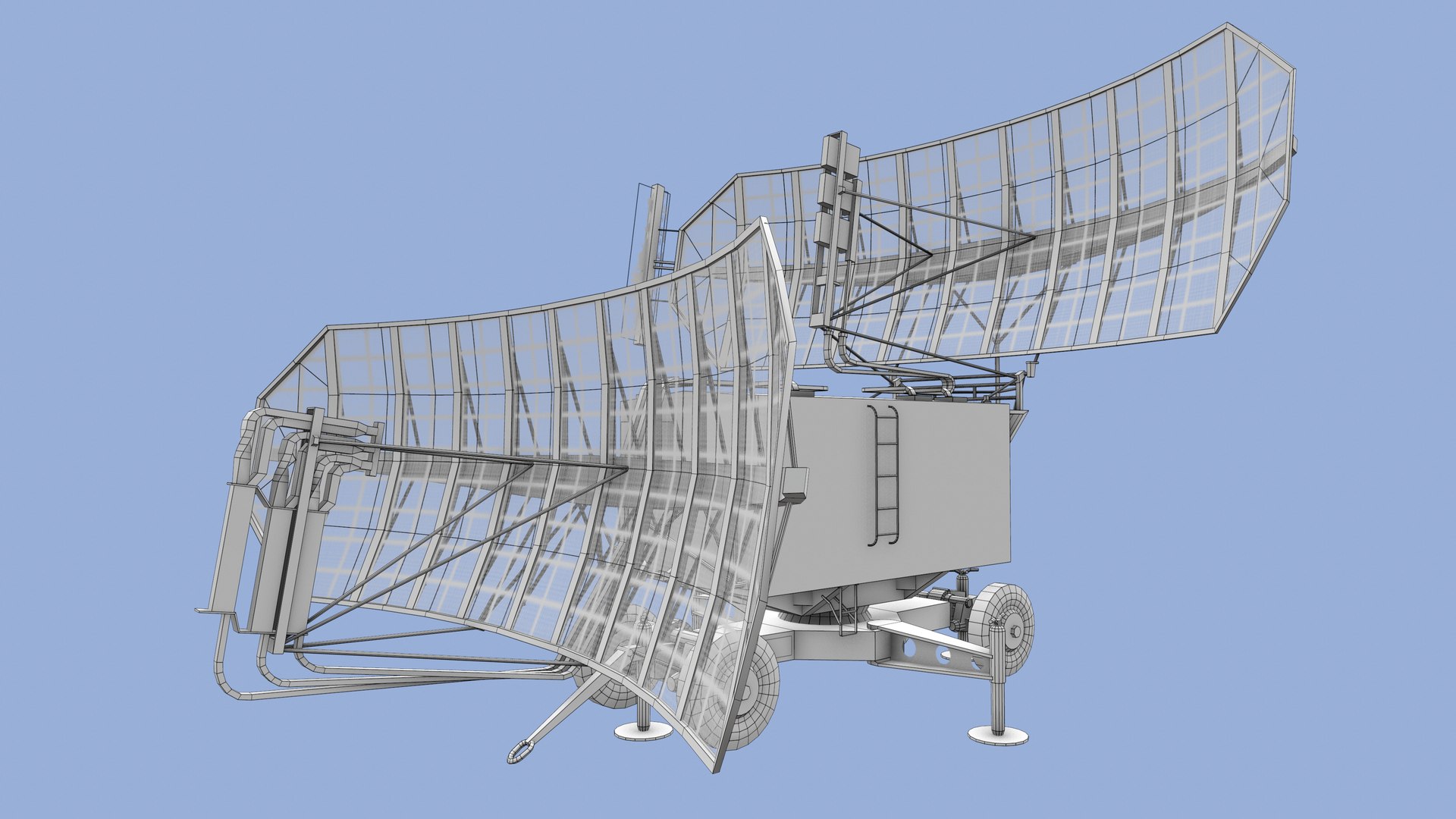 3D P35 BAR LOCK RADAR Model - TurboSquid 2000501