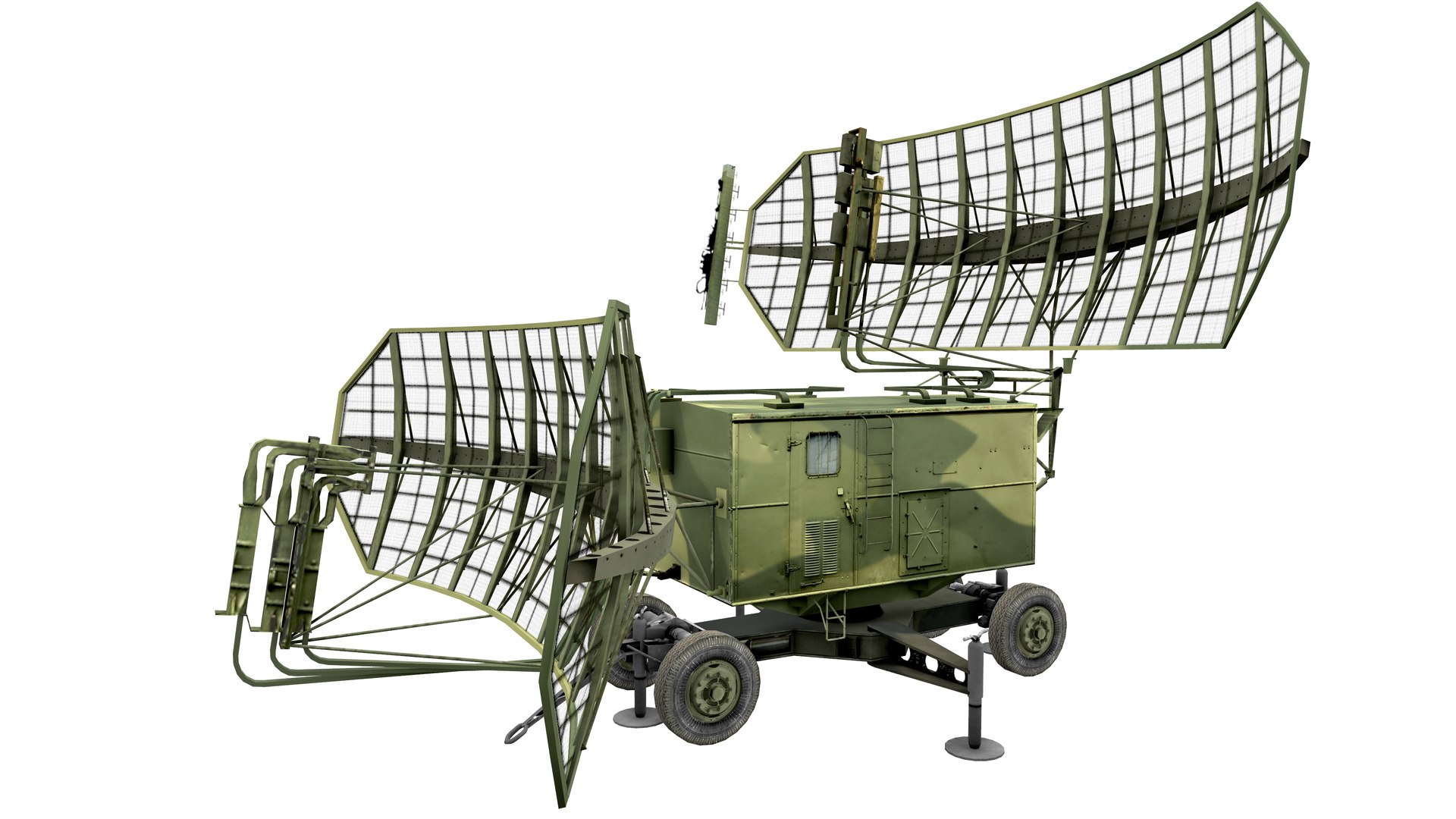 3D P35 BAR LOCK RADAR model - TurboSquid 2000501