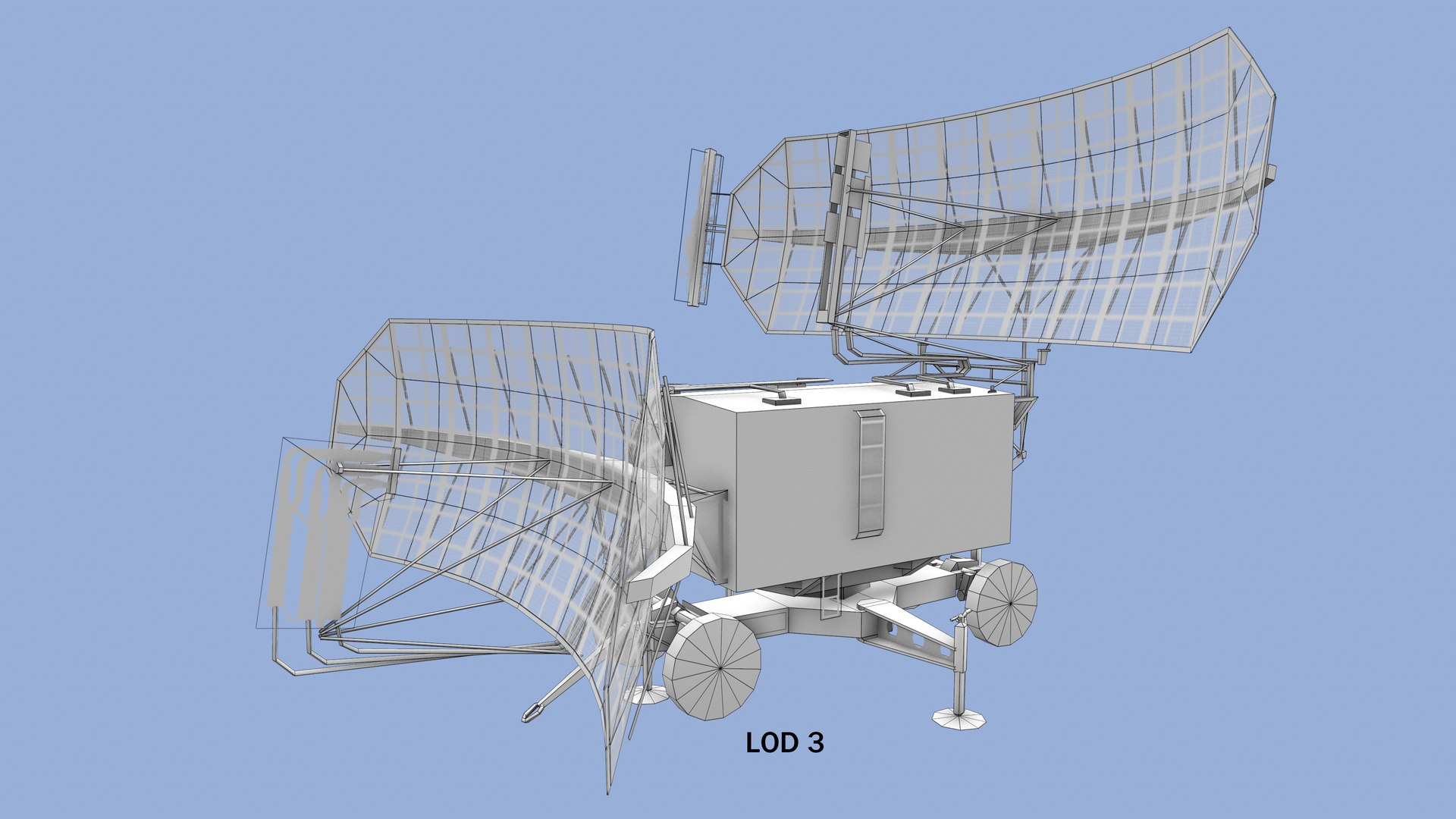 3D P35 BAR LOCK RADAR Model - TurboSquid 2000501