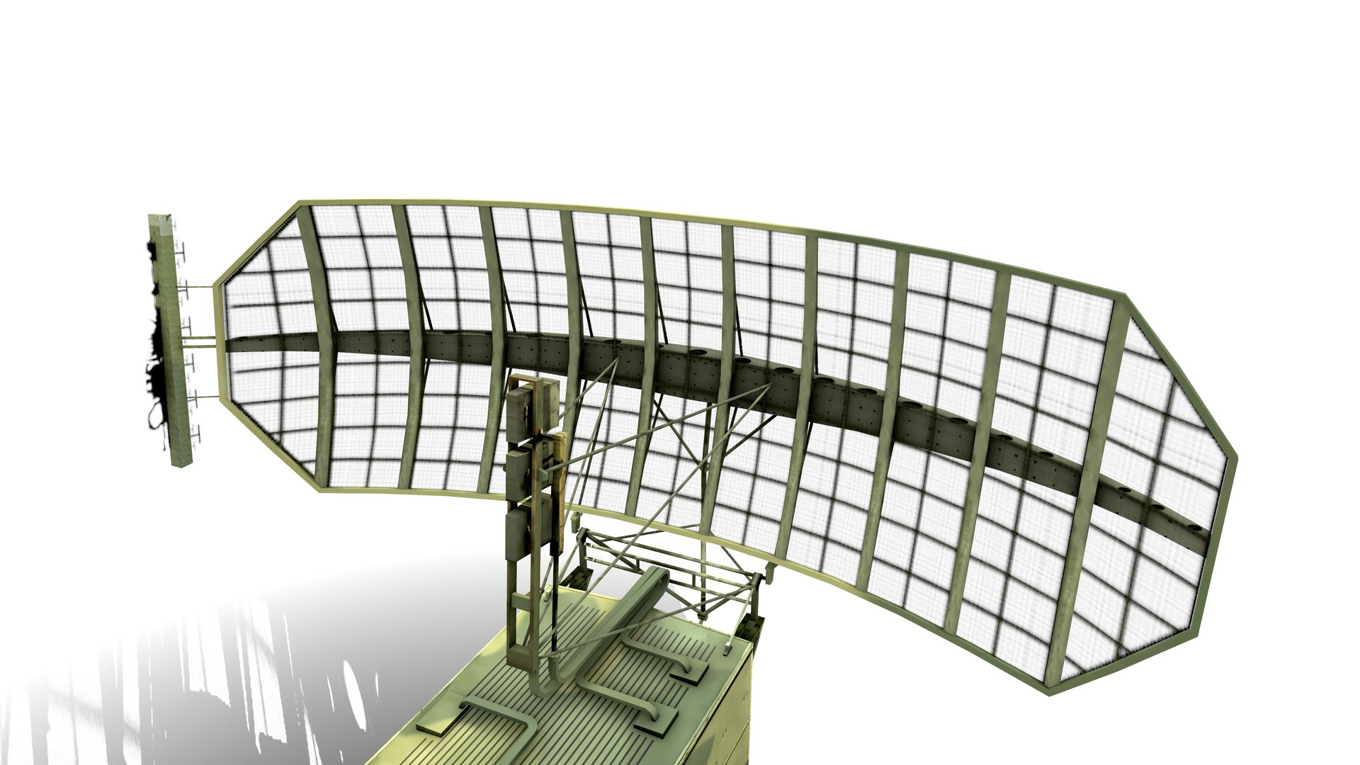 3D P35 BAR LOCK RADAR Model - TurboSquid 2000501