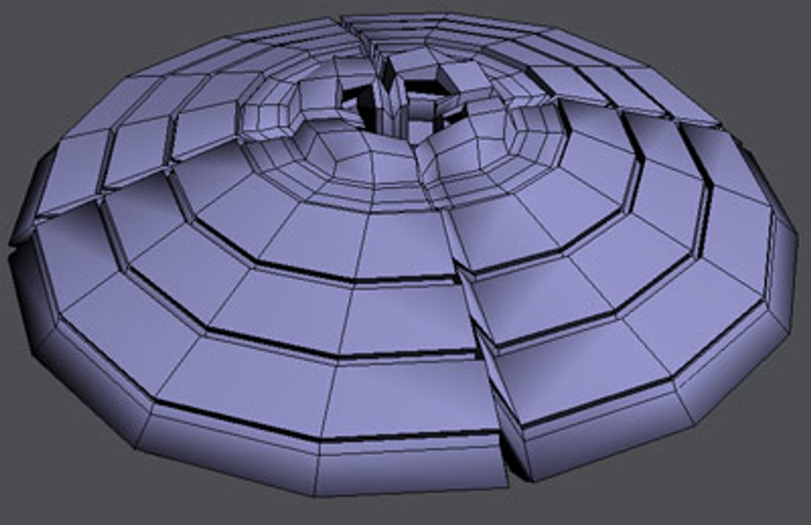 Free Flying Saucer 3d Model