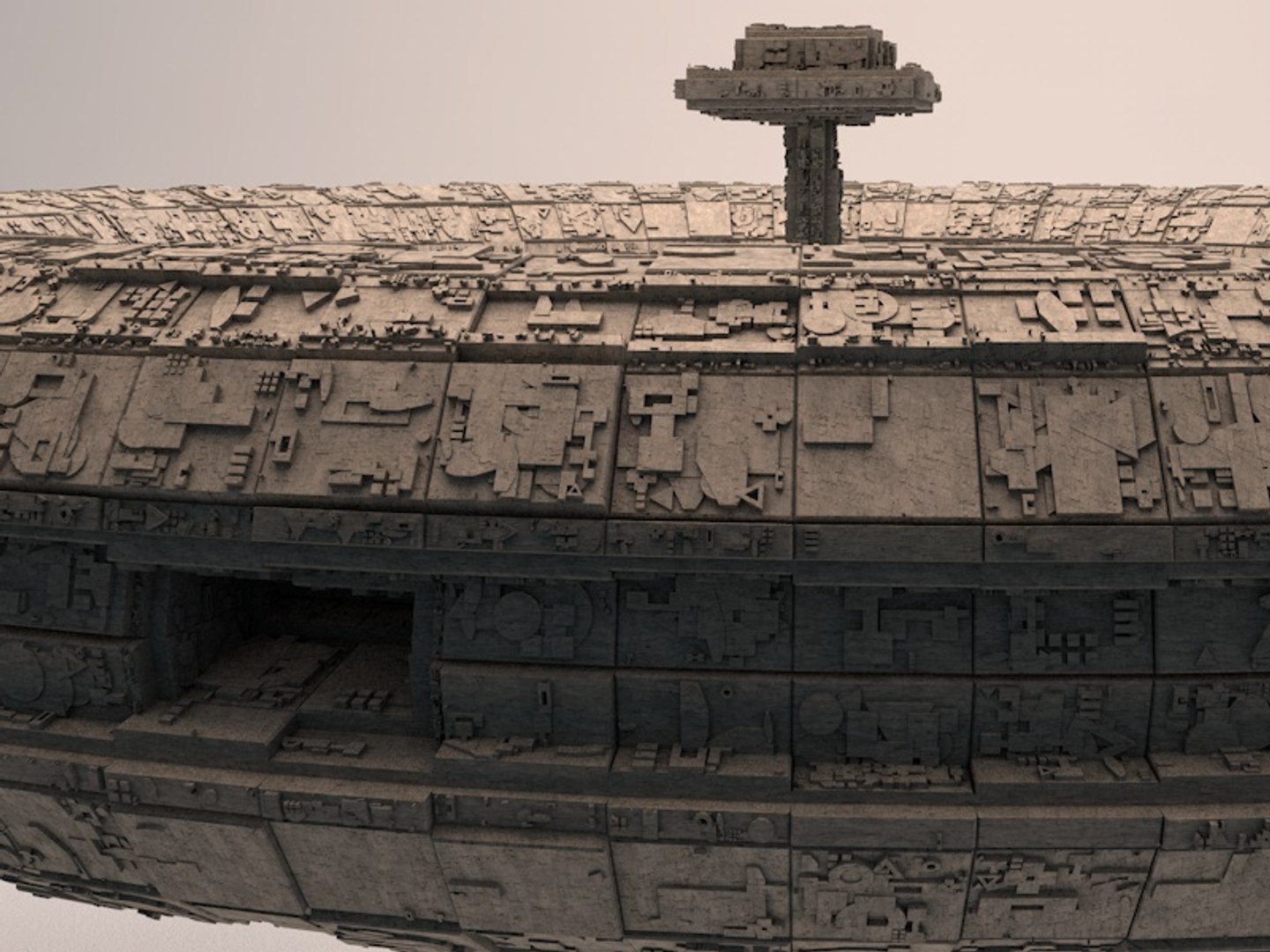 space station - ring 3d model