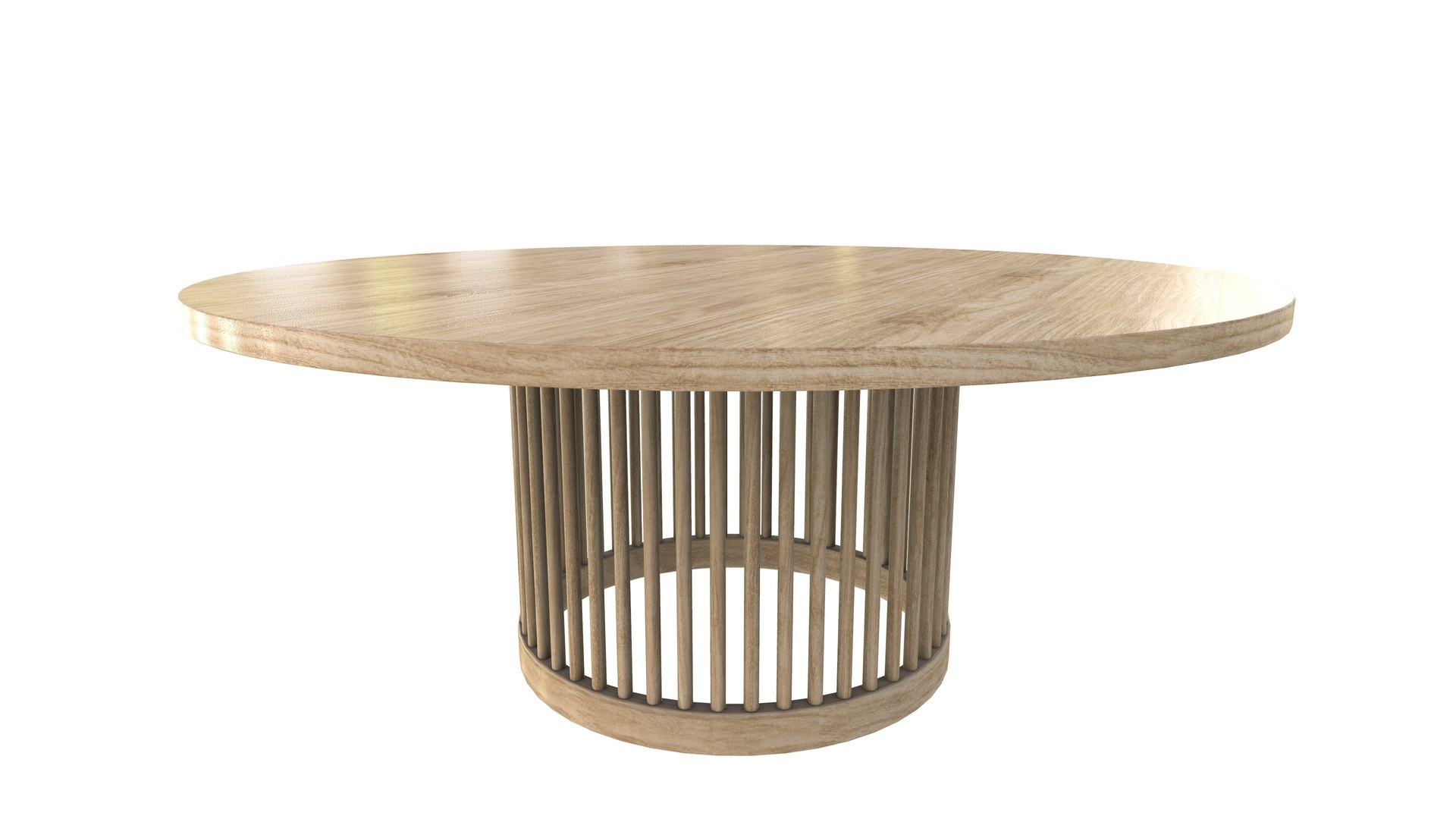 3D Round Table Round Table V3 3D Model VR AR PBR - TurboSquid 1989098