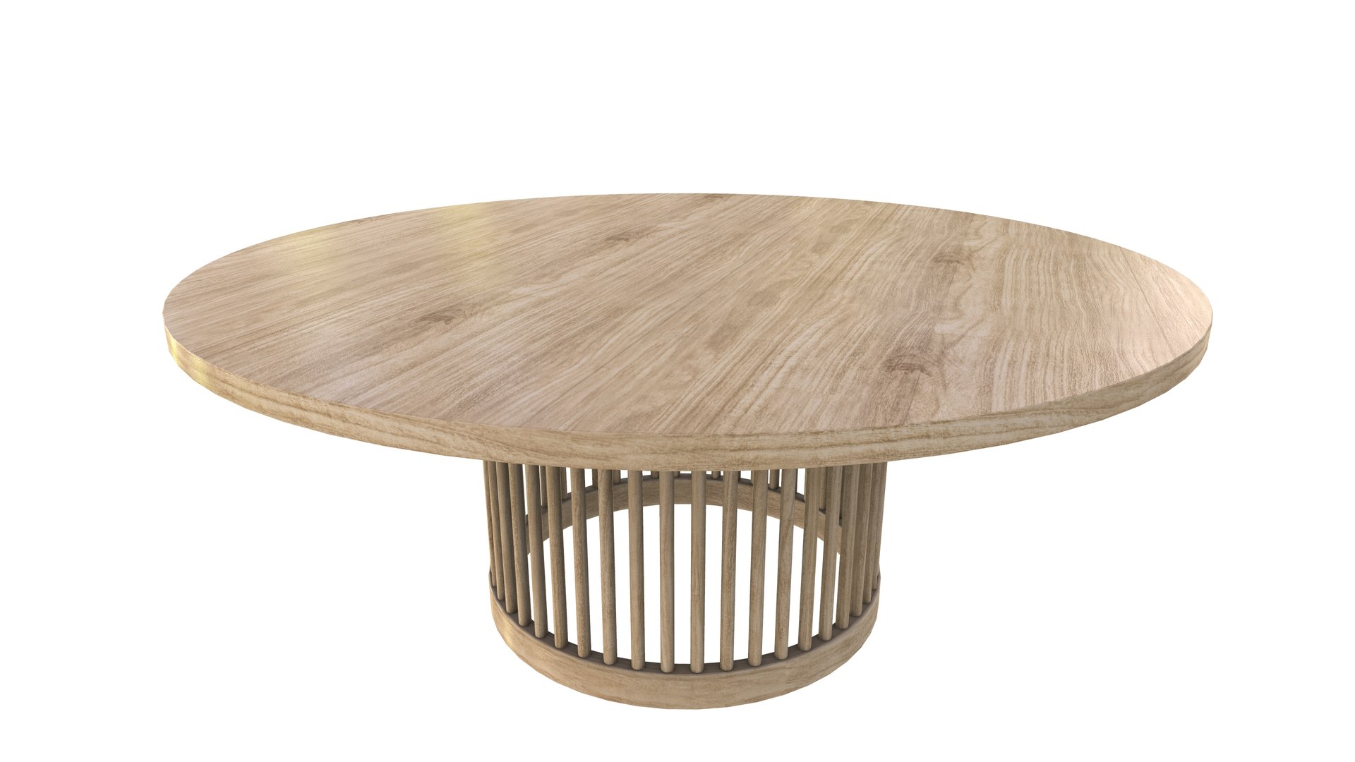 3D Round Table Round Table V3 3D Model VR AR PBR - TurboSquid 1989098