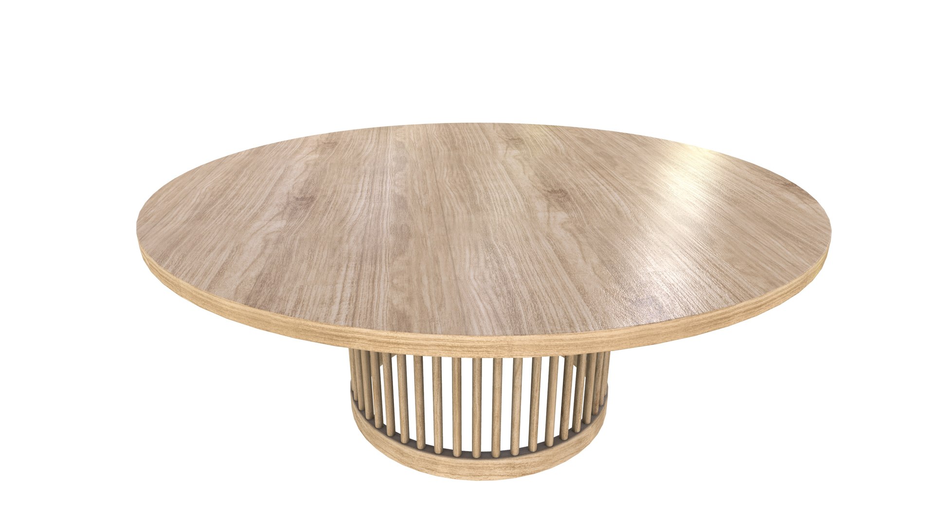 3D Round Table Round Table V3 3D Model VR AR PBR - TurboSquid 1989098