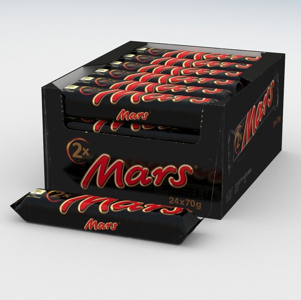 modelo 3d Paquete de barra de chocolate Mars Incorporated Mars Bulx ...