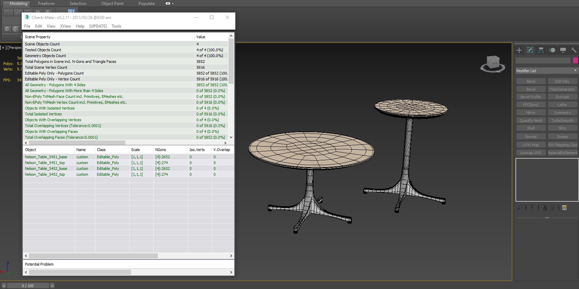 Vitra Nelson Table 3D Model - TurboSquid 1359047