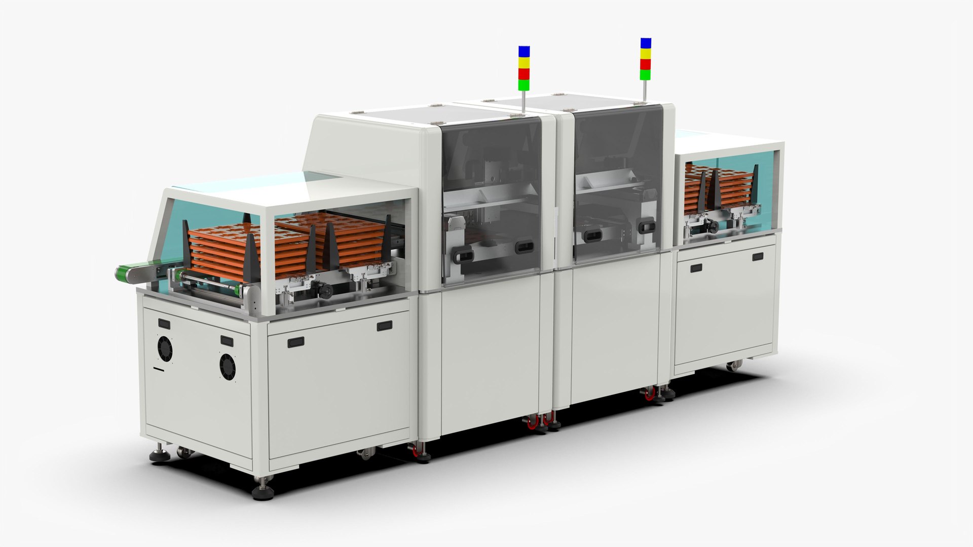 Automatic FPC Double Sided Visual Inspection Machine 3D Model - TurboSquid 2009426