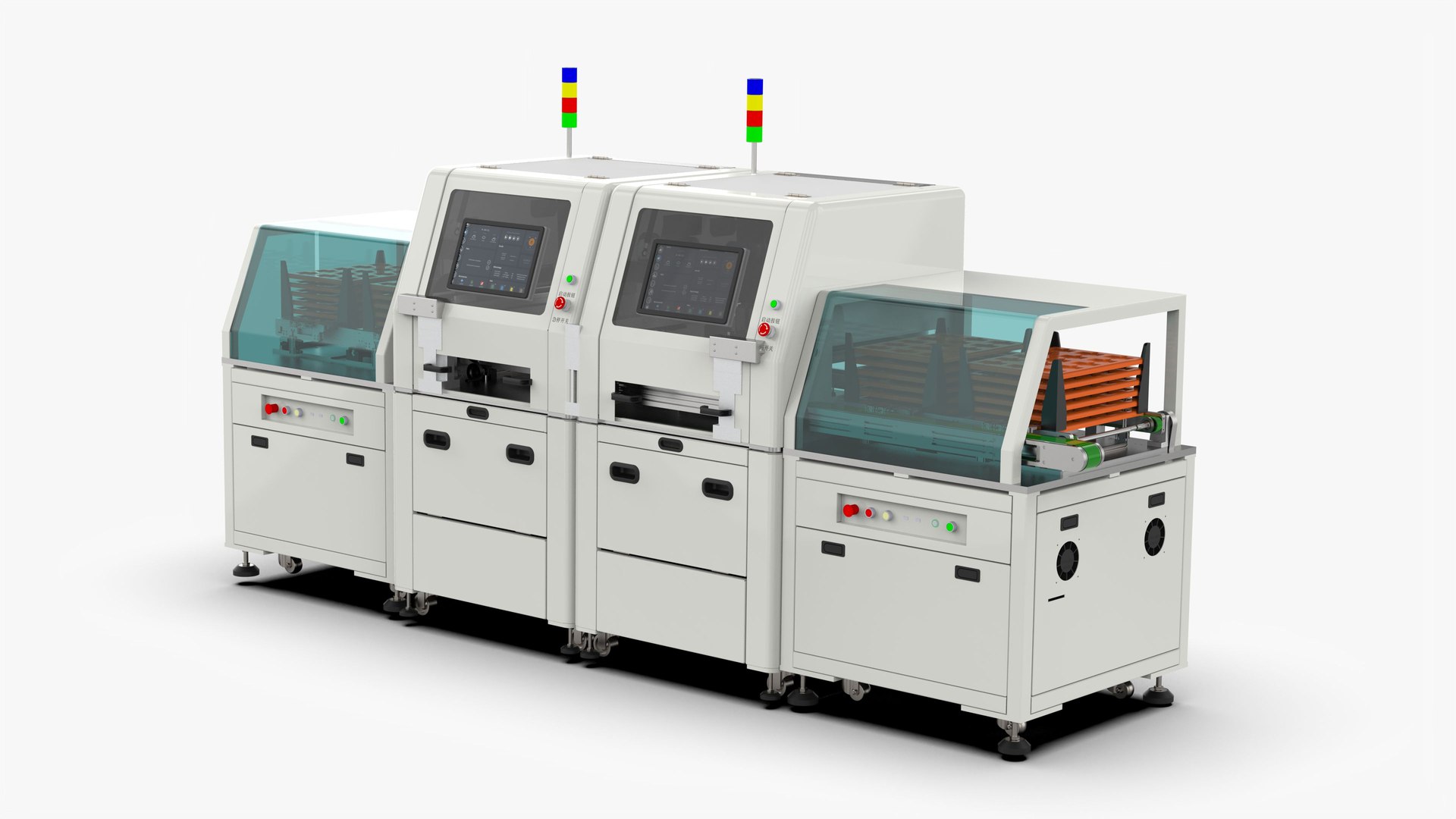 Automatic FPC Double Sided Visual Inspection Machine 3D Model - TurboSquid 2009426