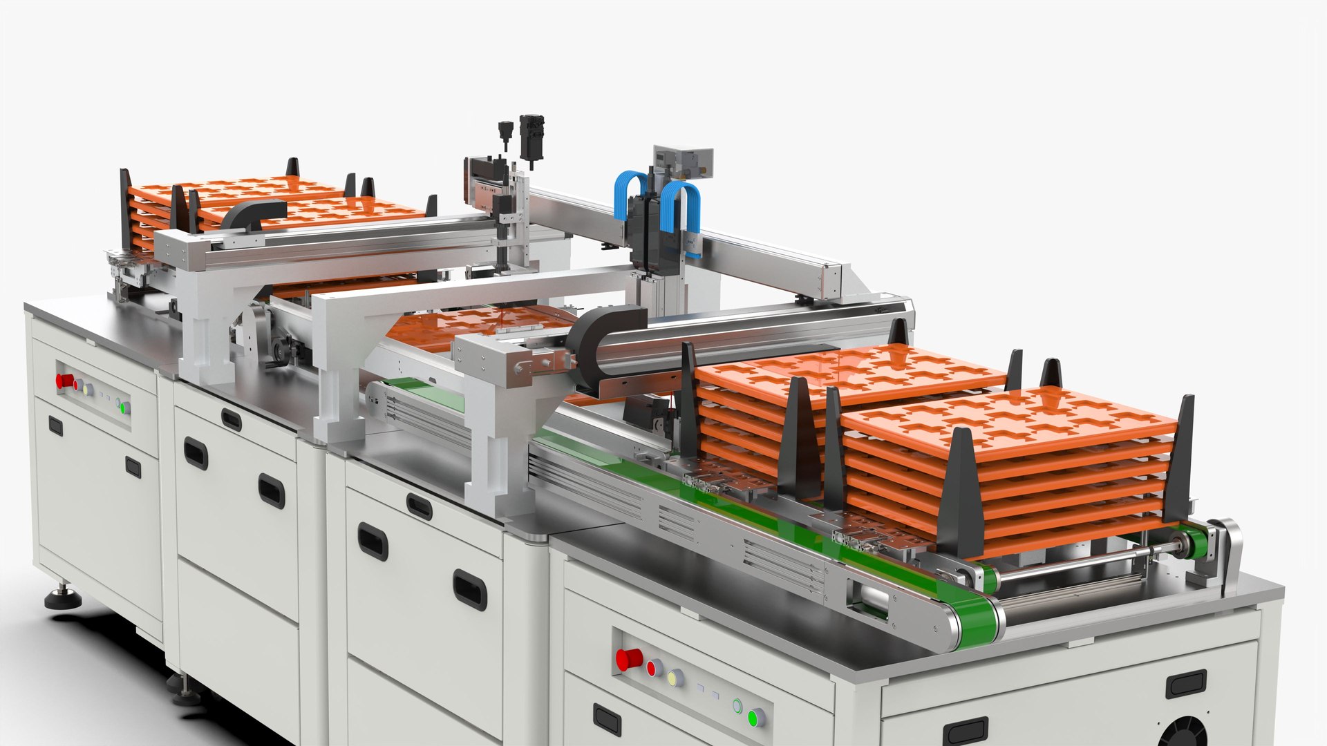 Automatic FPC Double Sided Visual Inspection Machine 3D Model - TurboSquid 2009426