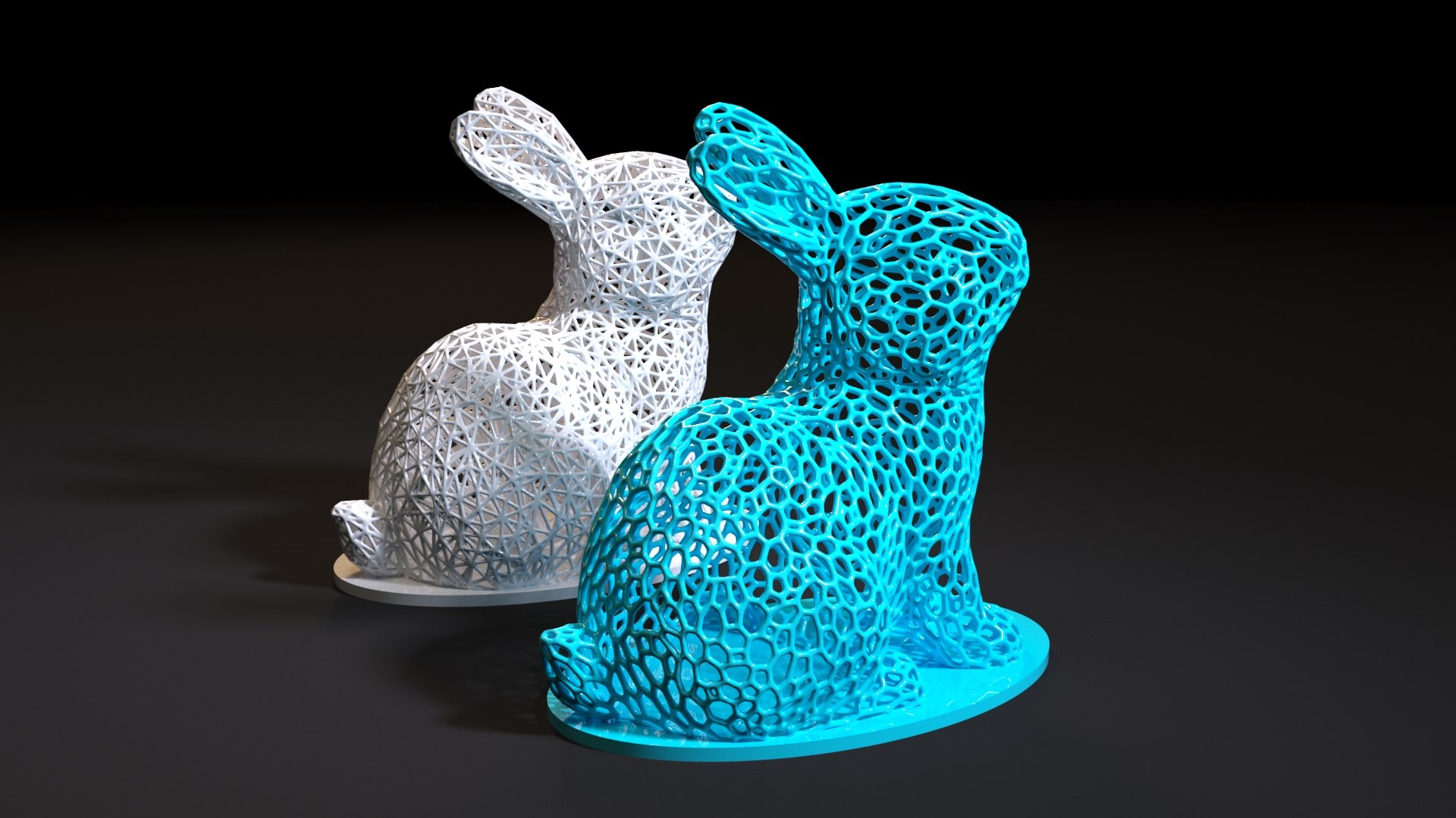 3D Rabbit Decor - TurboSquid 1844480