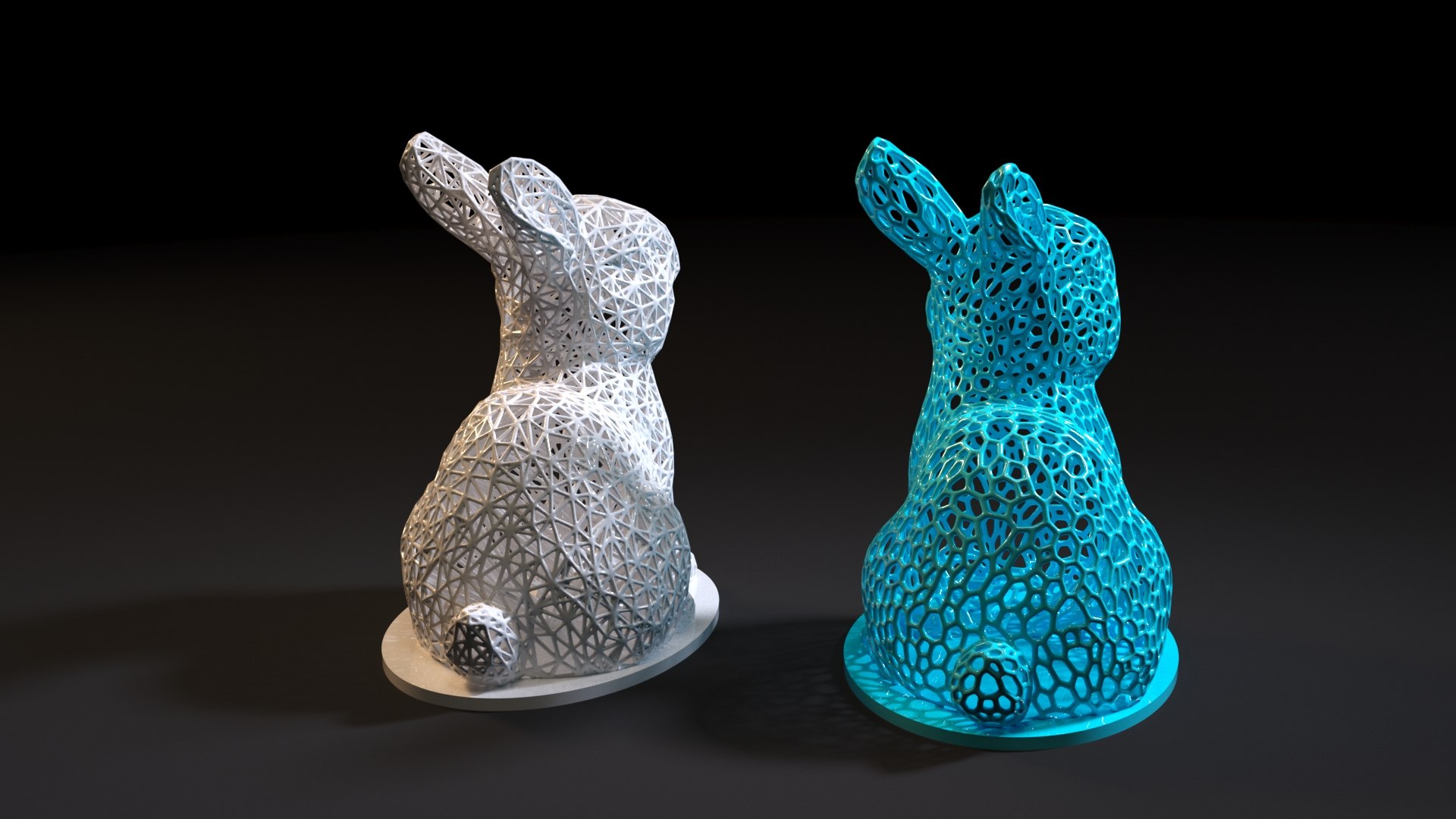 3D Rabbit Decor - TurboSquid 1844480