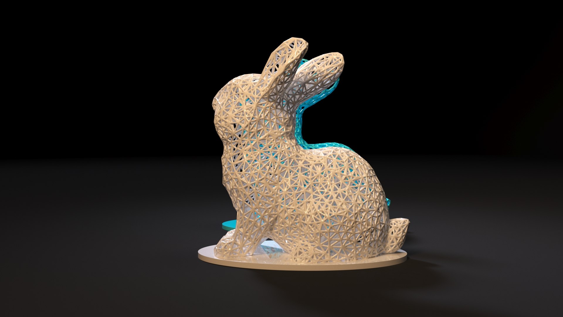 3D Rabbit Decor - TurboSquid 1844480