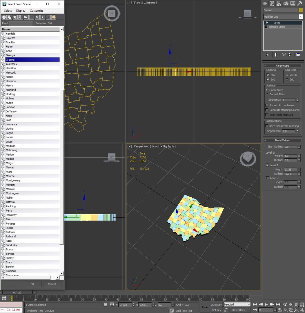 Political Ohio 3D Model - TurboSquid 1302753