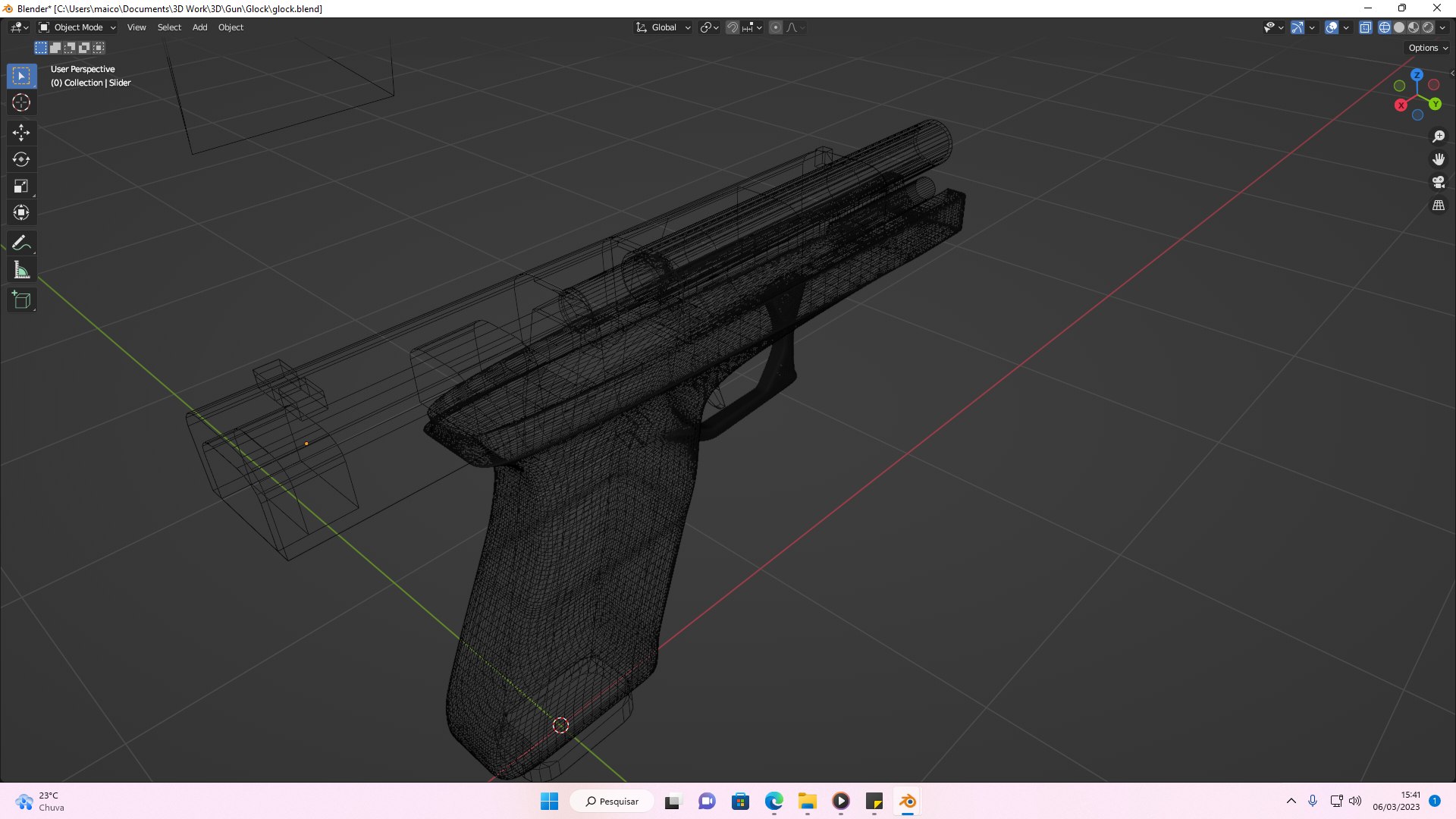 3D model Glock 18 3D Lowpoly Model Gun - TurboSquid 2037305