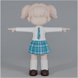 Blender Chibi Models | TurboSquid