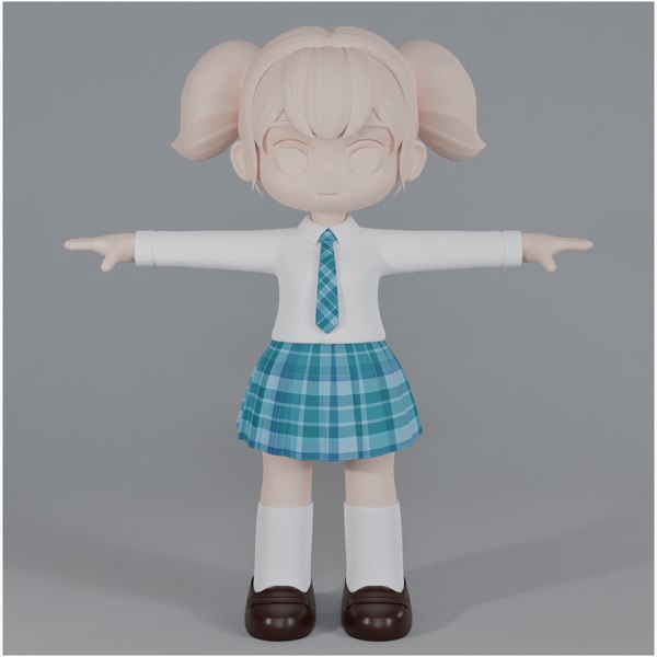 Blender Chibi Models | TurboSquid