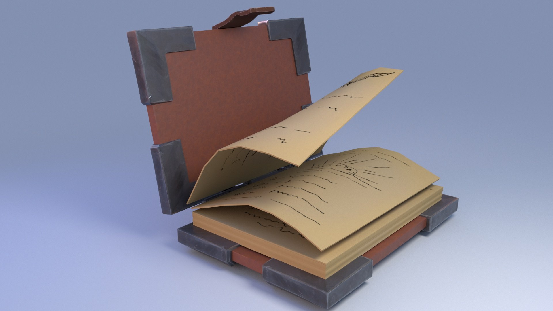 3D Book Model - TurboSquid 1767743
