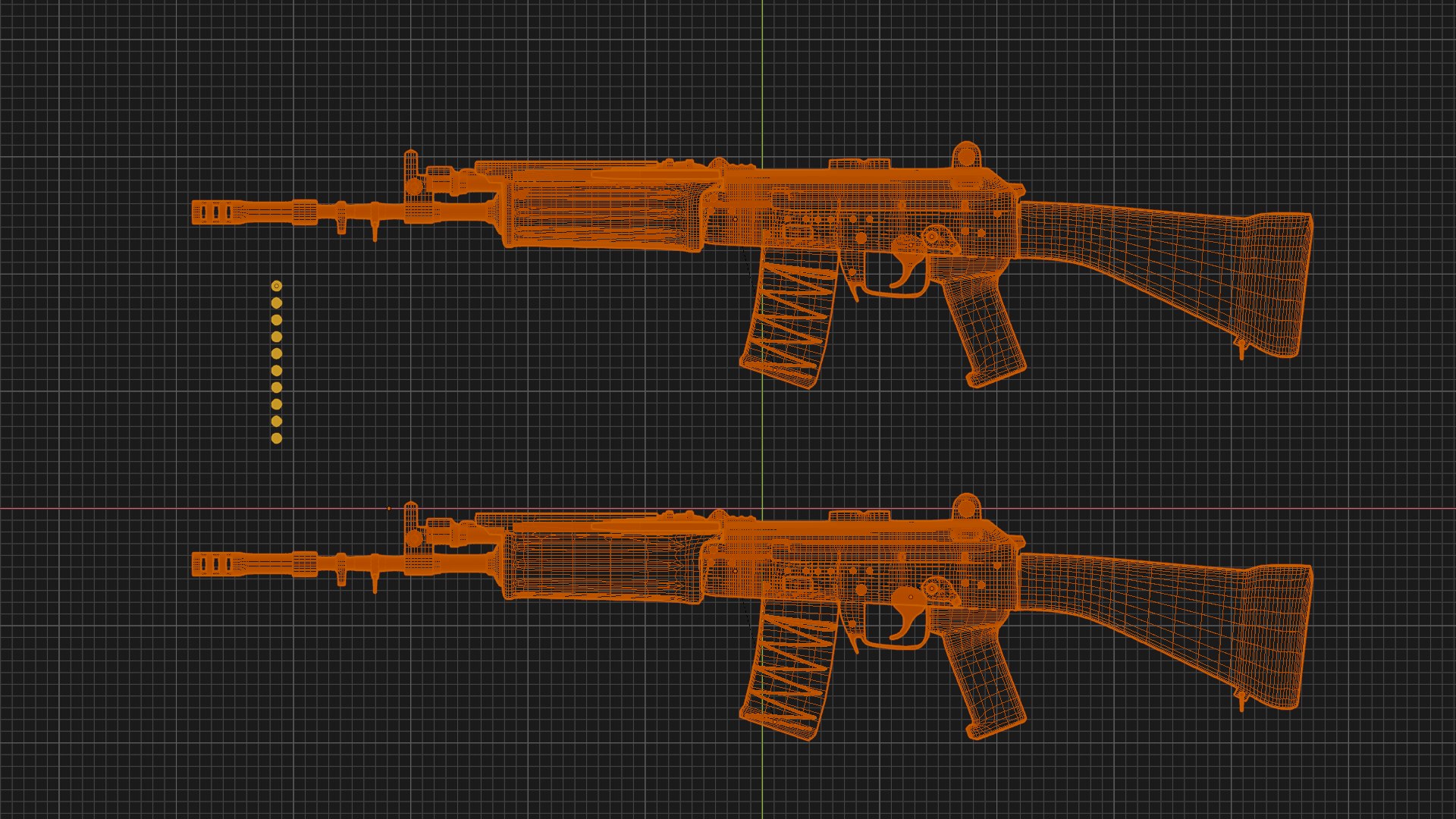 3D Model Insas Assault Rifle - TurboSquid 1453318