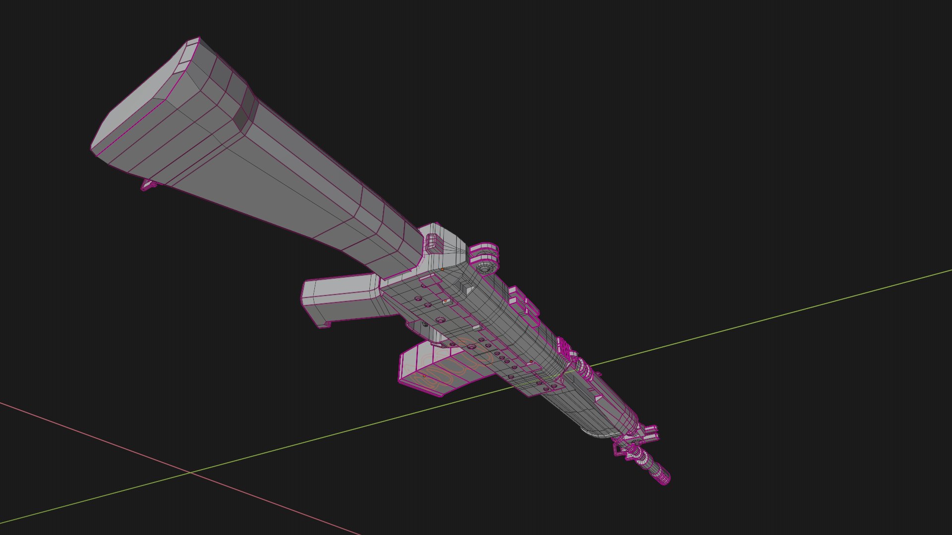 3D Model Insas Assault Rifle - TurboSquid 1453318