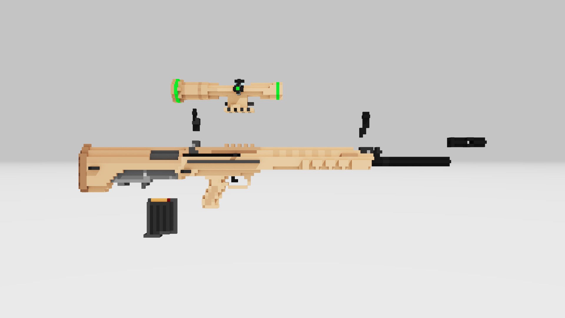 3D QBU 88 model - TurboSquid 2117077