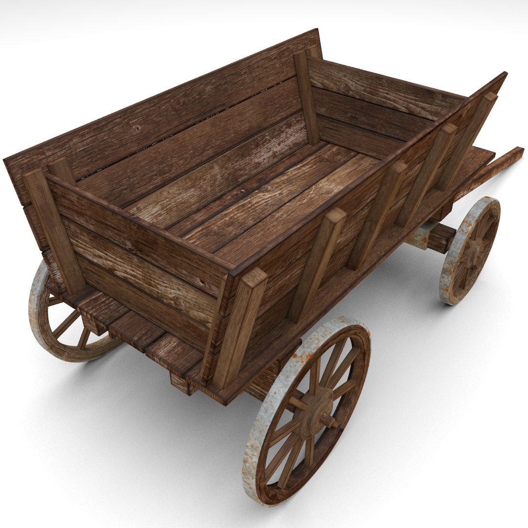 3d Model Cart Modeled