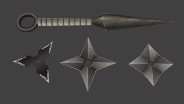 Shurikens3D模型 - TurboSquid 1385192