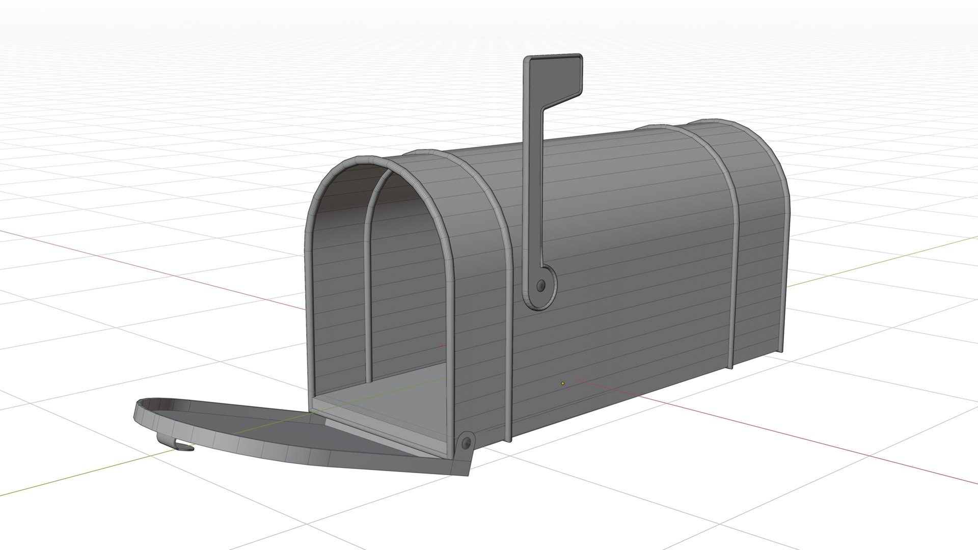 3D Mailbox 3D Model - TurboSquid 1855830
