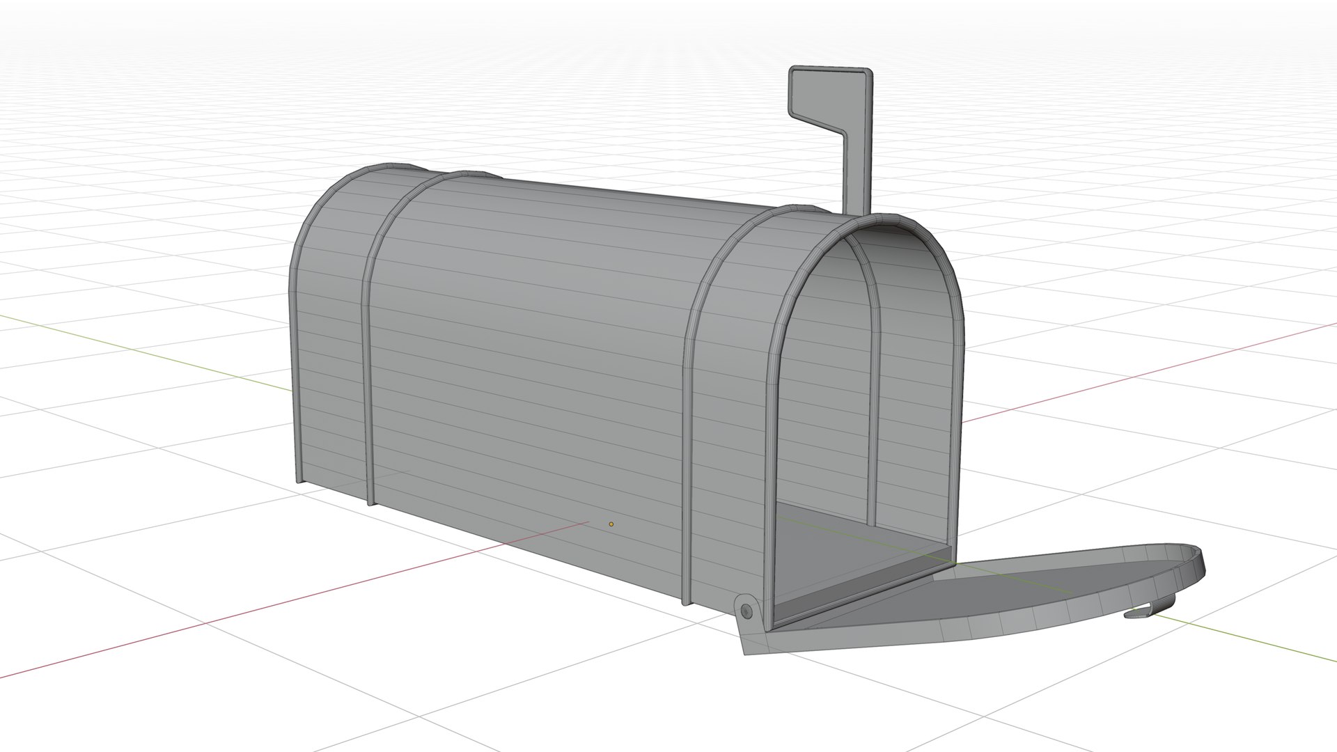3D Mailbox 3D Model - TurboSquid 1855830