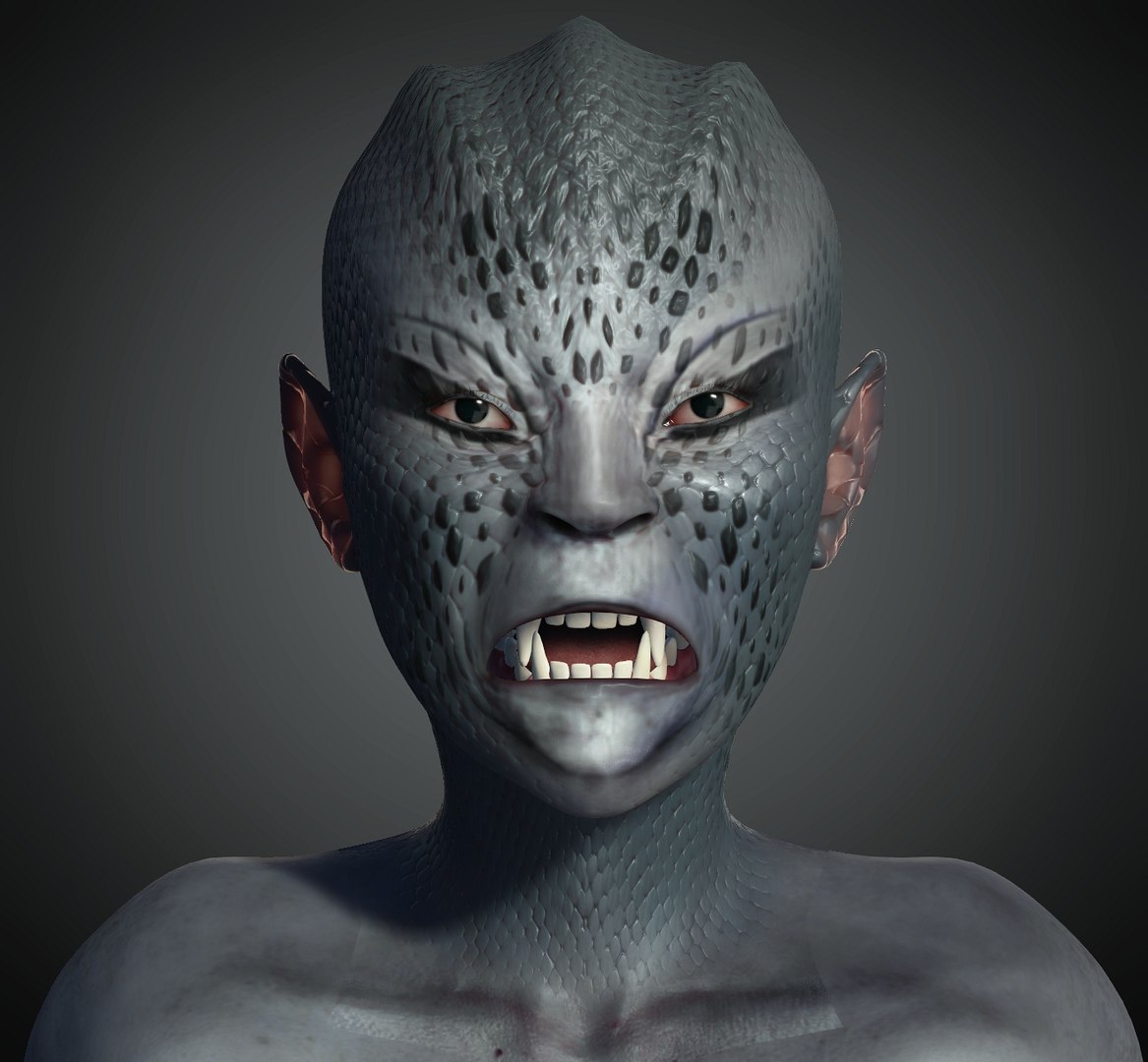 3D Alien 3D model ready for animation - TurboSquid 1849873