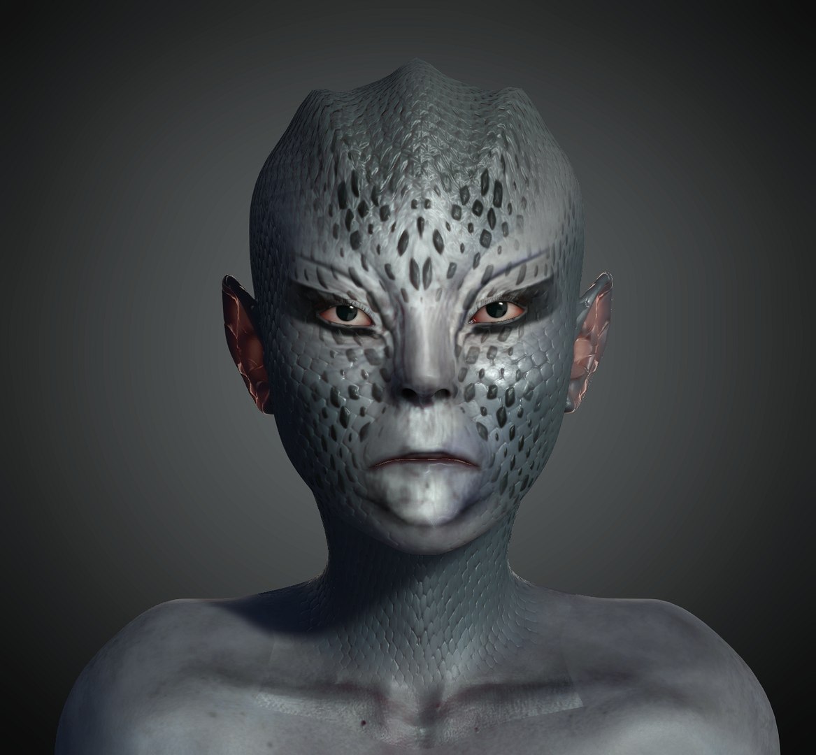 3D Alien 3D model ready for animation - TurboSquid 1849873