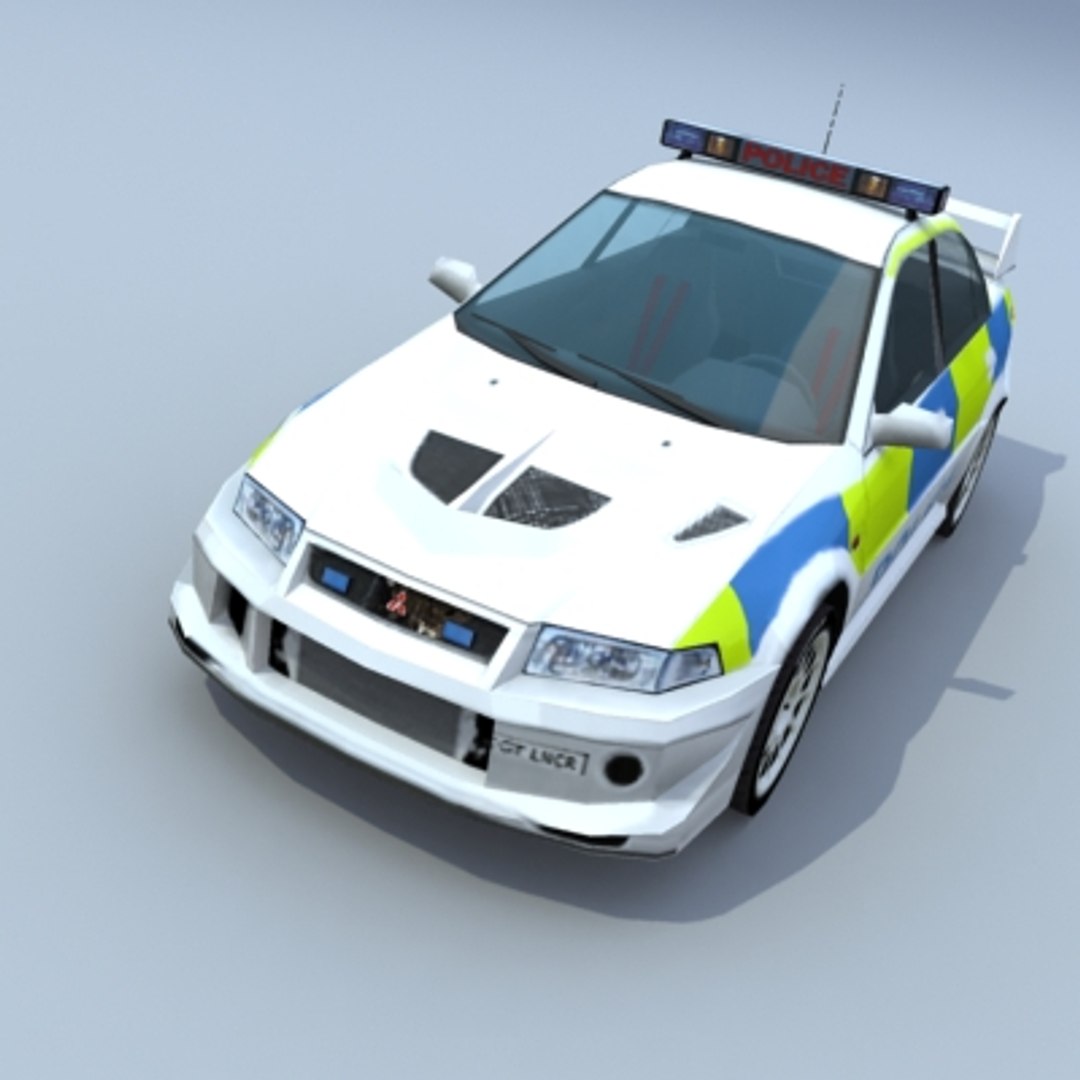 Mitsubishi Lancer Car 3d Model