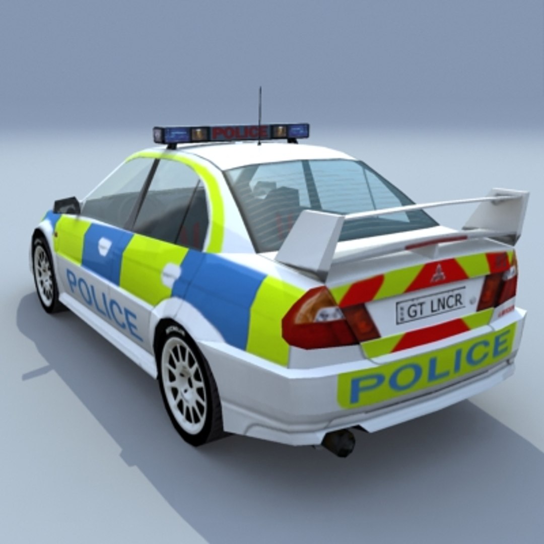 Mitsubishi Lancer Car 3d Model