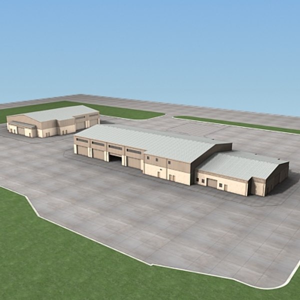 military building 3d model