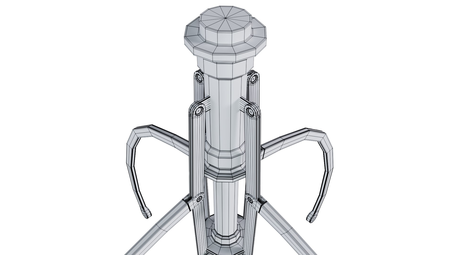 Metal Claw 30 With RIG 3D Model - TurboSquid 2349597