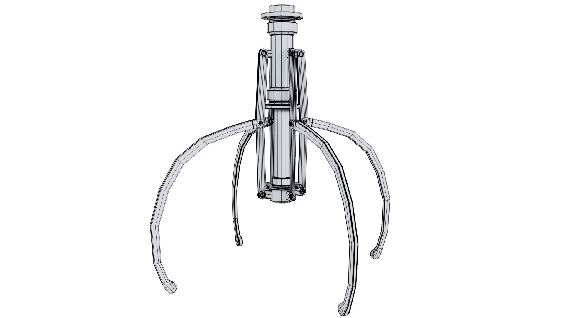 Metal Claw 30 With RIG 3D Model - TurboSquid 2349597