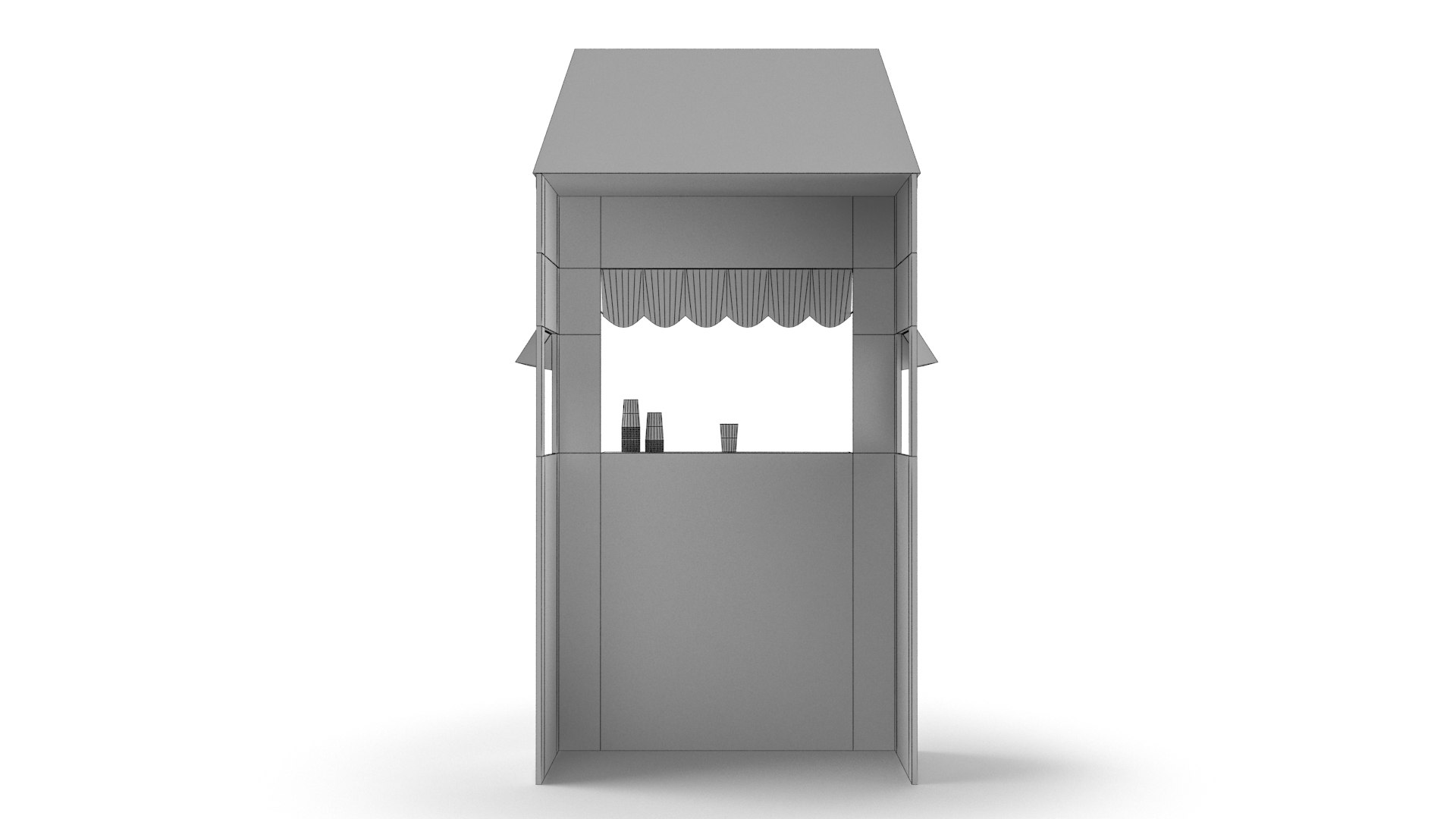 Lemonade Juice Booth Model - TurboSquid 1445309