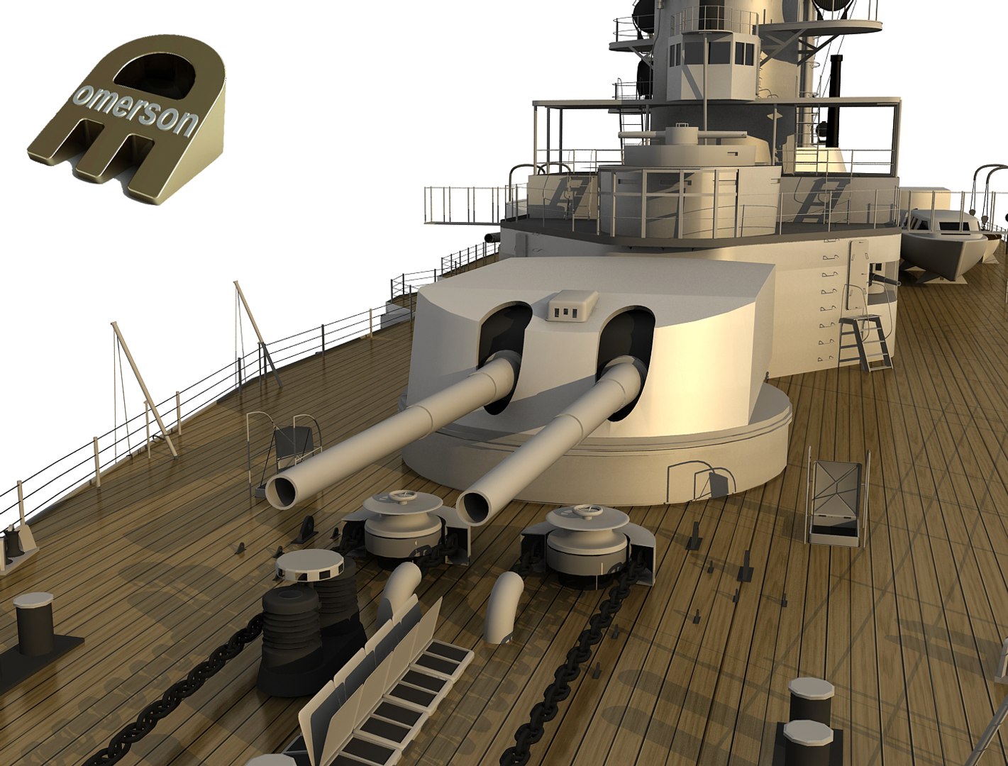 Moltke Class Ship Goeben 3D - TurboSquid 1314133