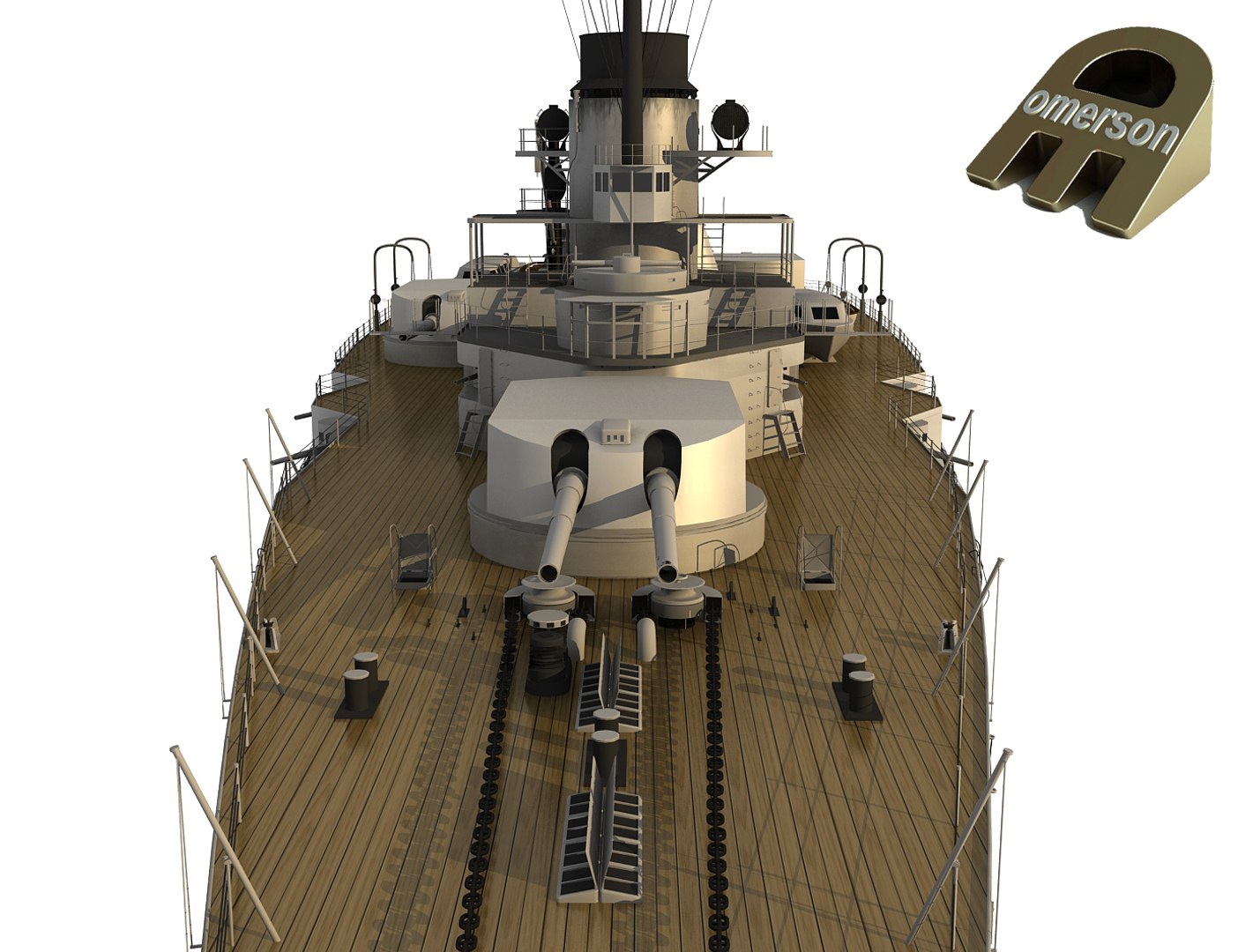 Moltke Class Ship Goeben 3D - TurboSquid 1314133