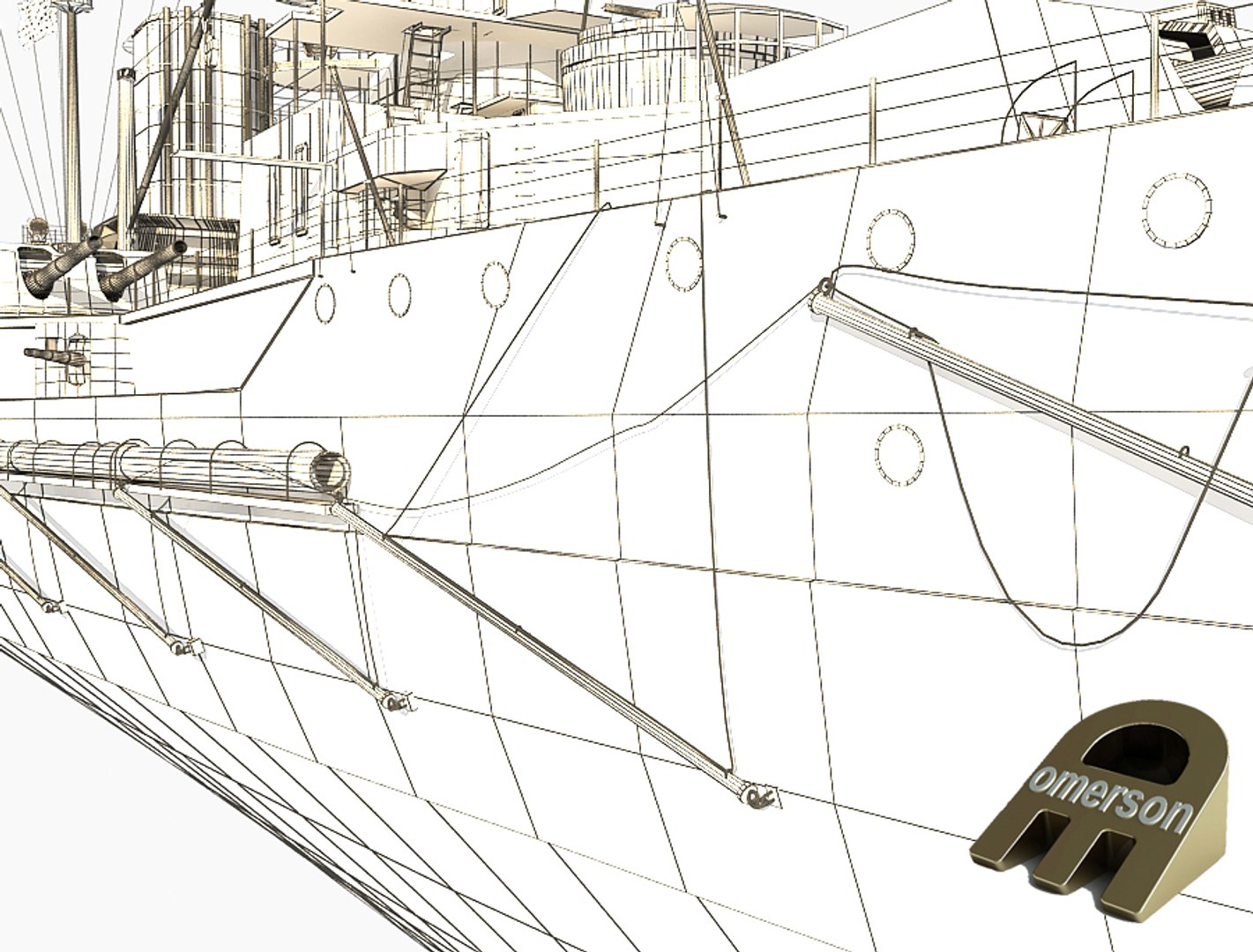 Moltke Class Ship Goeben 3D - TurboSquid 1314133