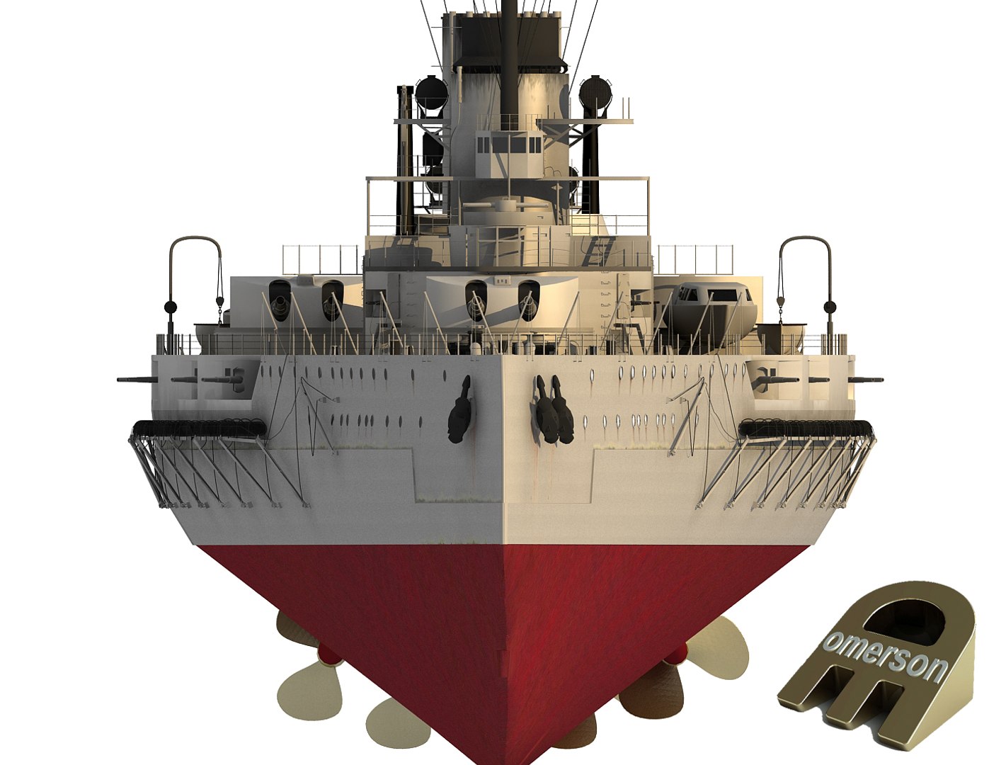 Moltke Class Ship Goeben 3D - TurboSquid 1314133