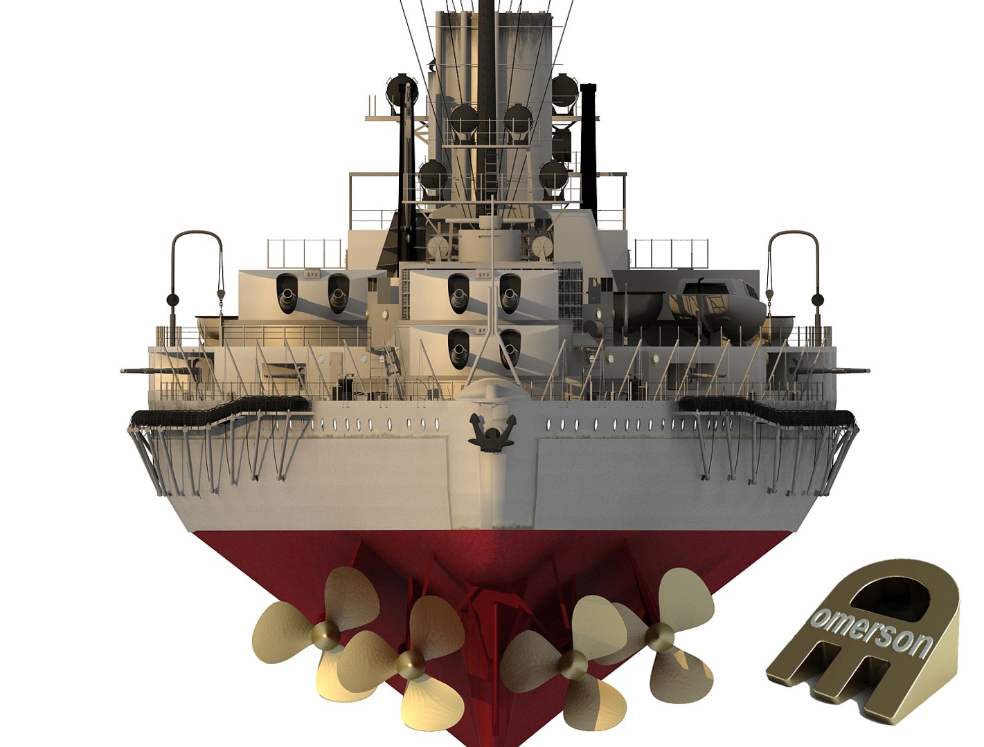 Moltke Class Ship Goeben 3D - TurboSquid 1314133