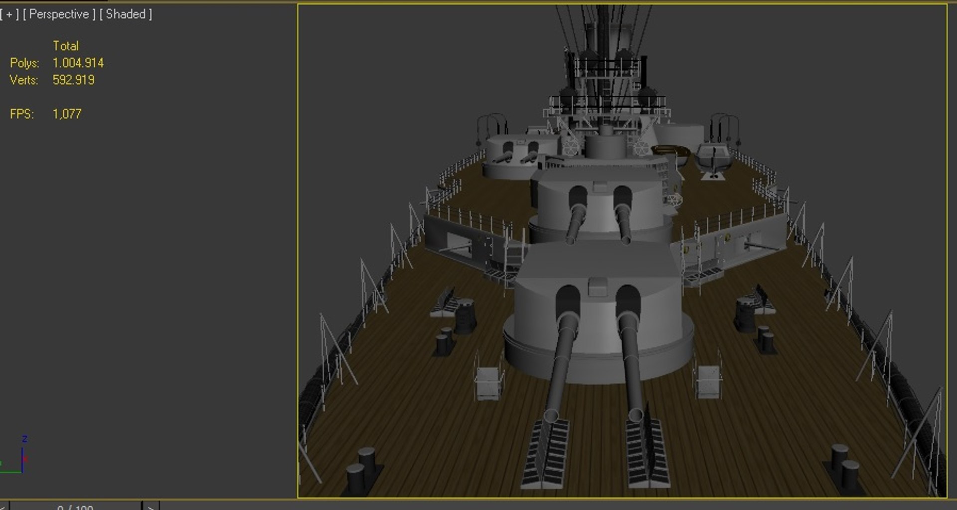 Moltke Class Ship Goeben 3D - TurboSquid 1314133