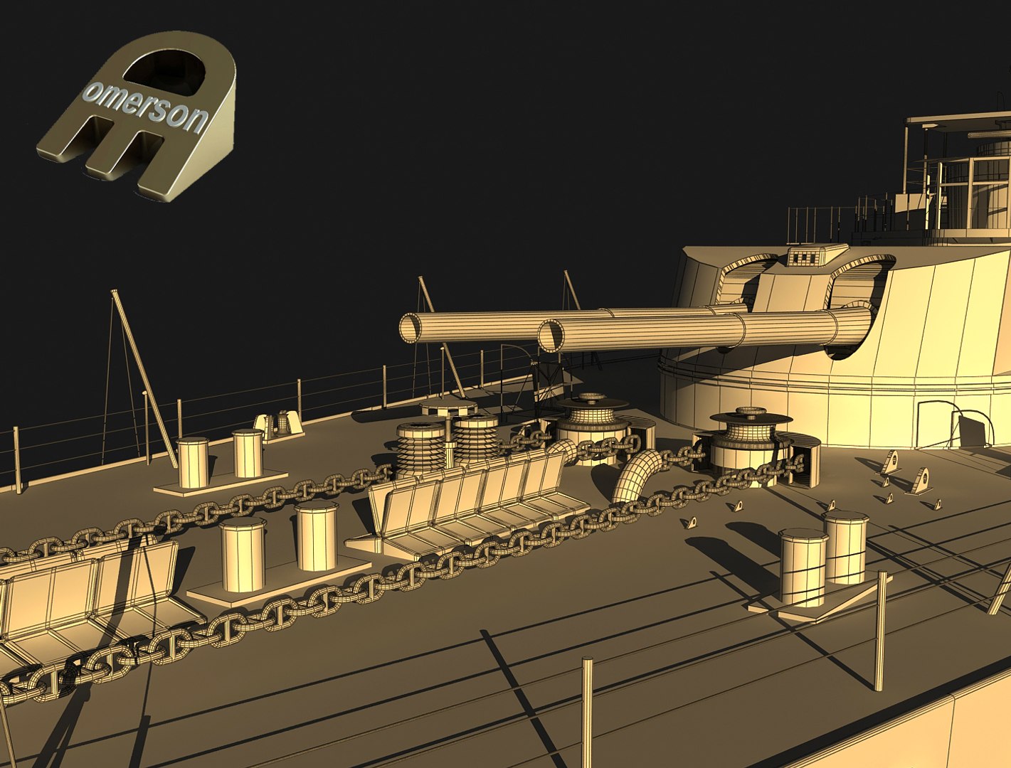 Moltke Class Ship Goeben 3D - TurboSquid 1314133