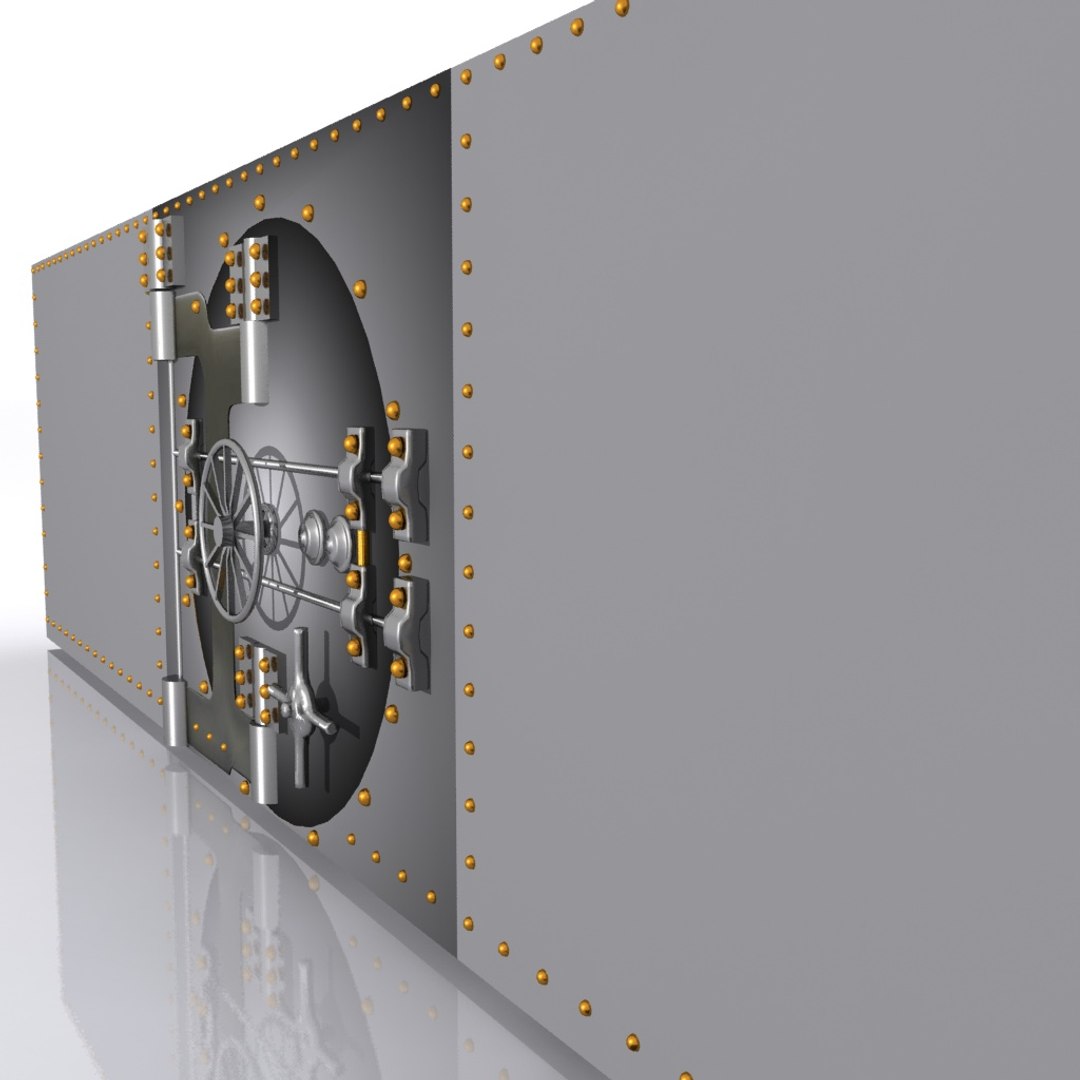 3D Bank Vault Model - TurboSquid 1265145