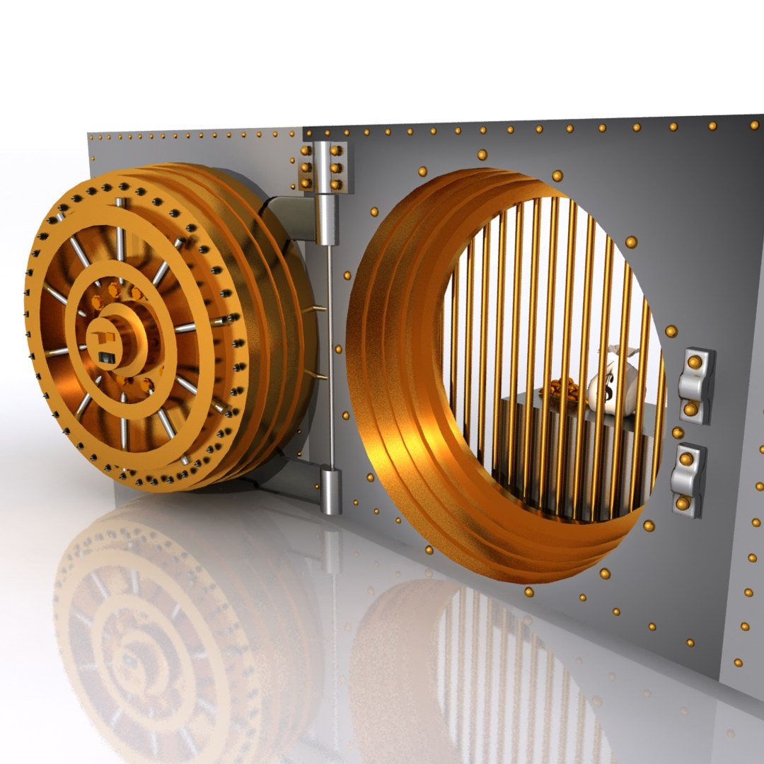 3D Bank Vault Model - TurboSquid 1265145