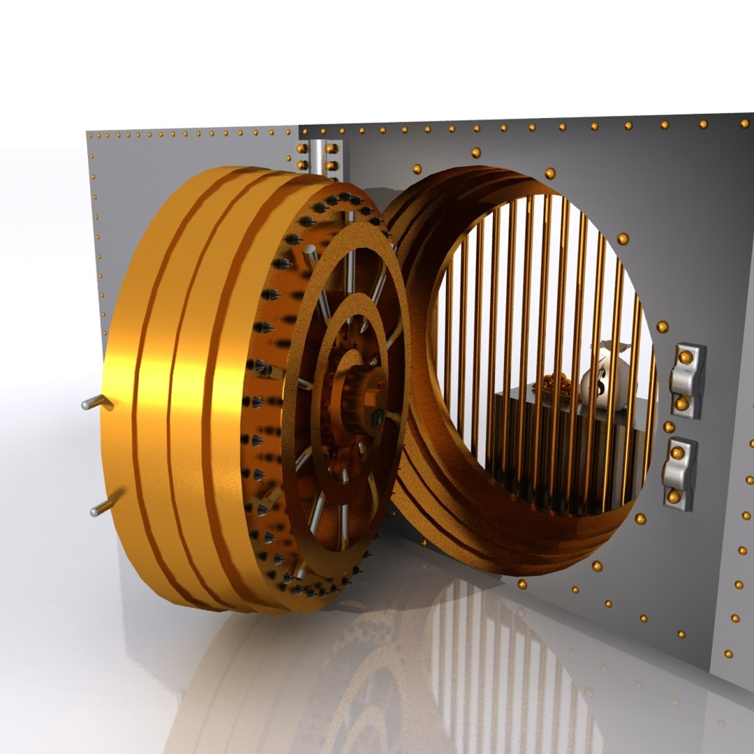 3D Bank Vault Model - TurboSquid 1265145