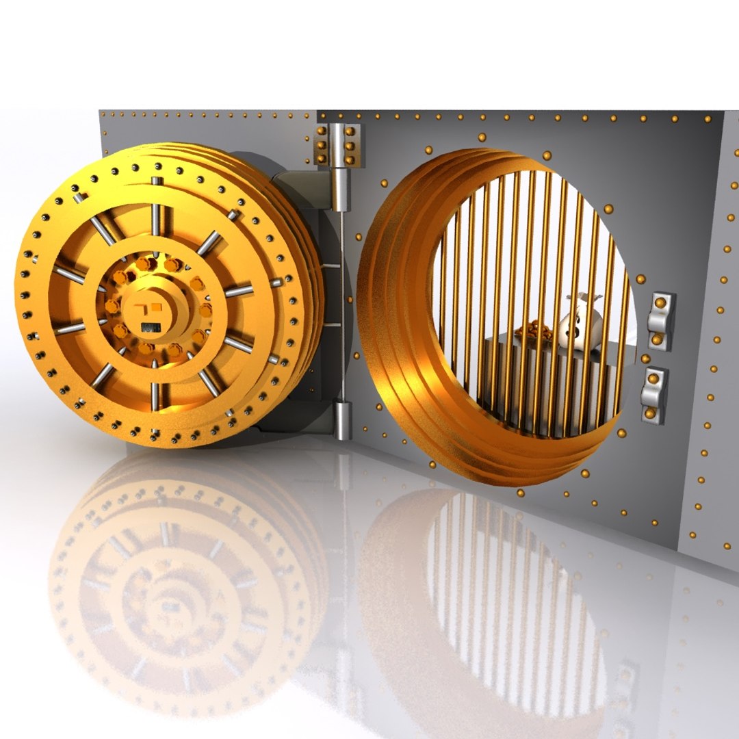 3D Bank Vault Model - TurboSquid 1265145